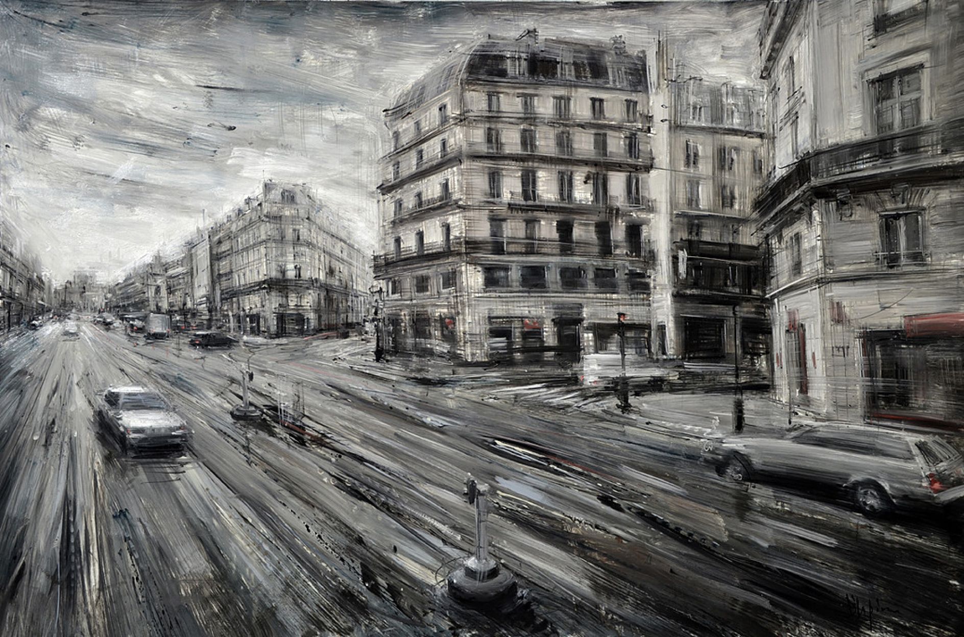 Painted Cityscapes: Blurred scenes that capture the throbbing pulse of ...