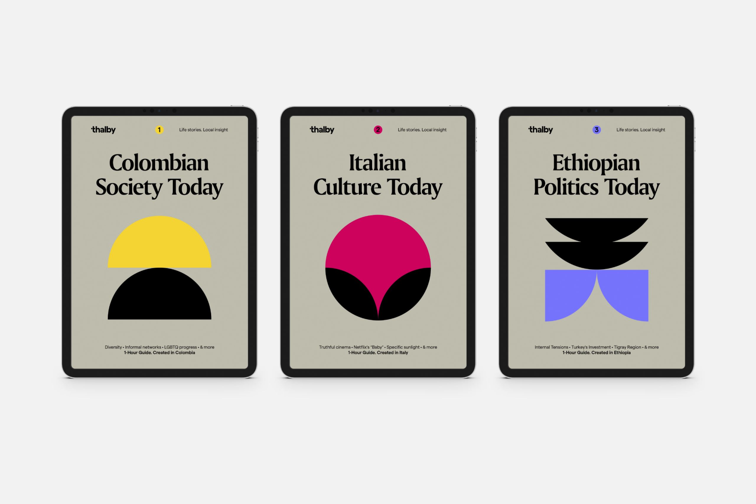 Hey Studio turns the simple circle into an international design ...