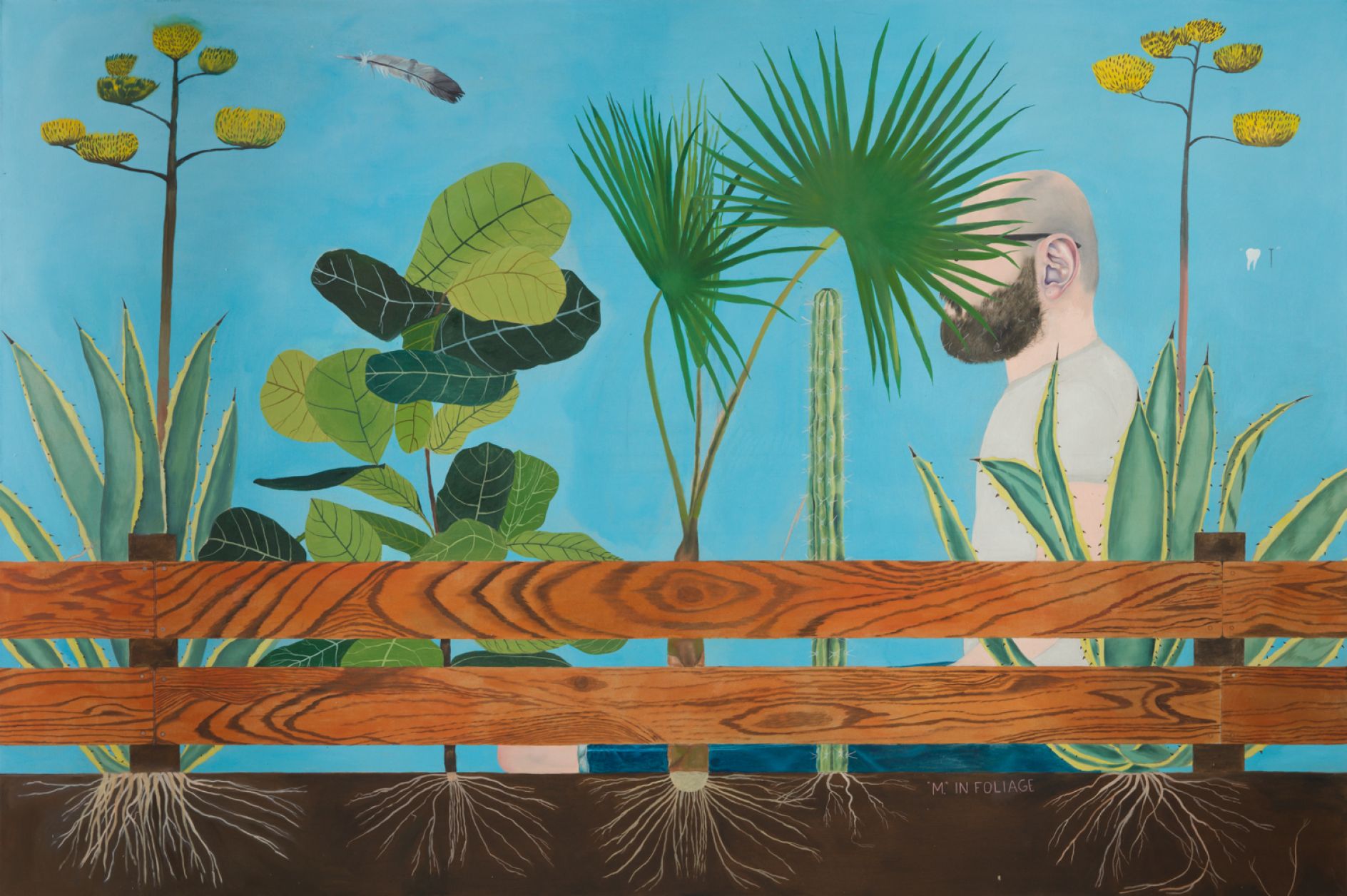Michael Hilsman's Hockney-esque paintings of vulnerability and the ...