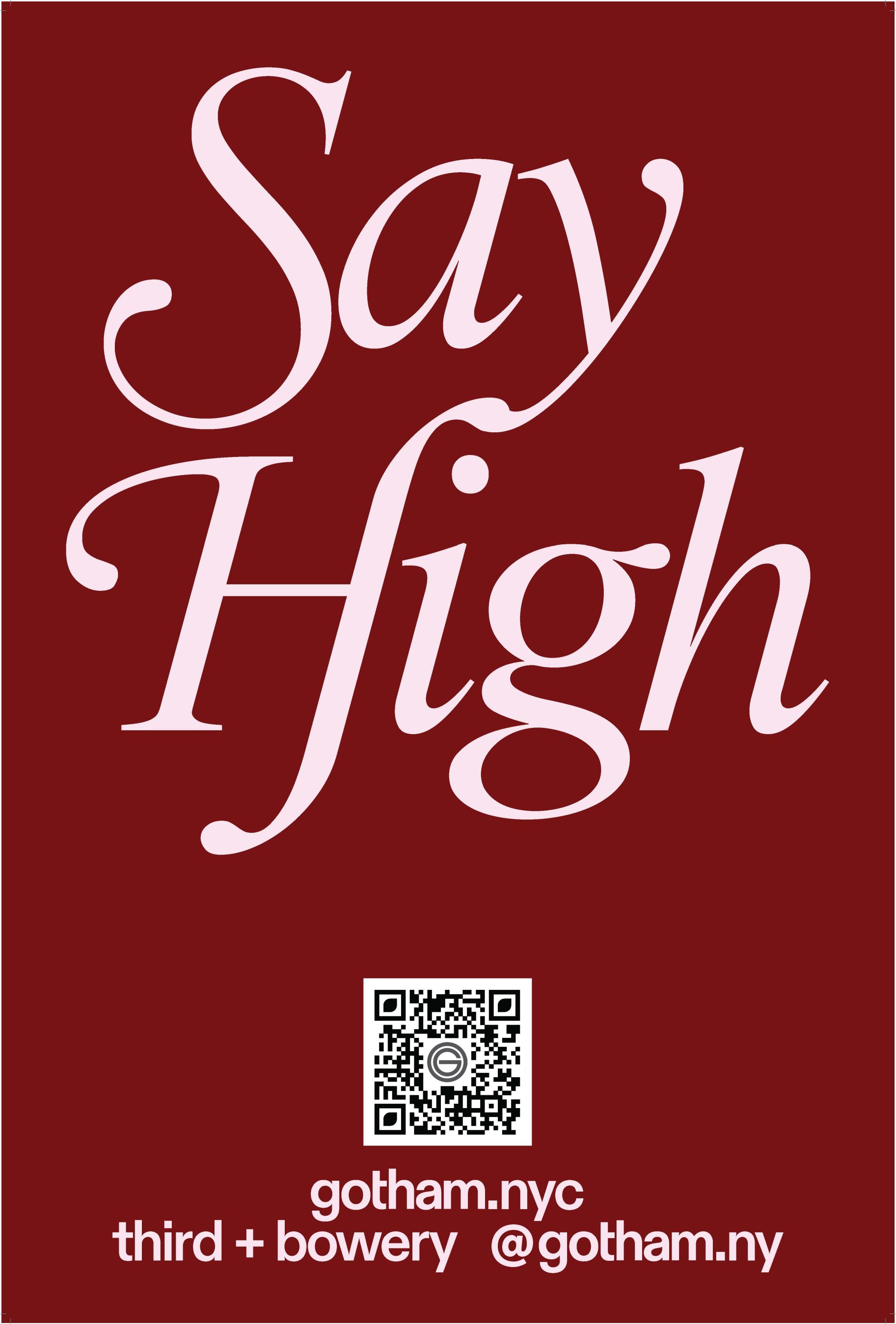 'Say High': Gotham's new campaign aims to celebrate and destigmatise ...