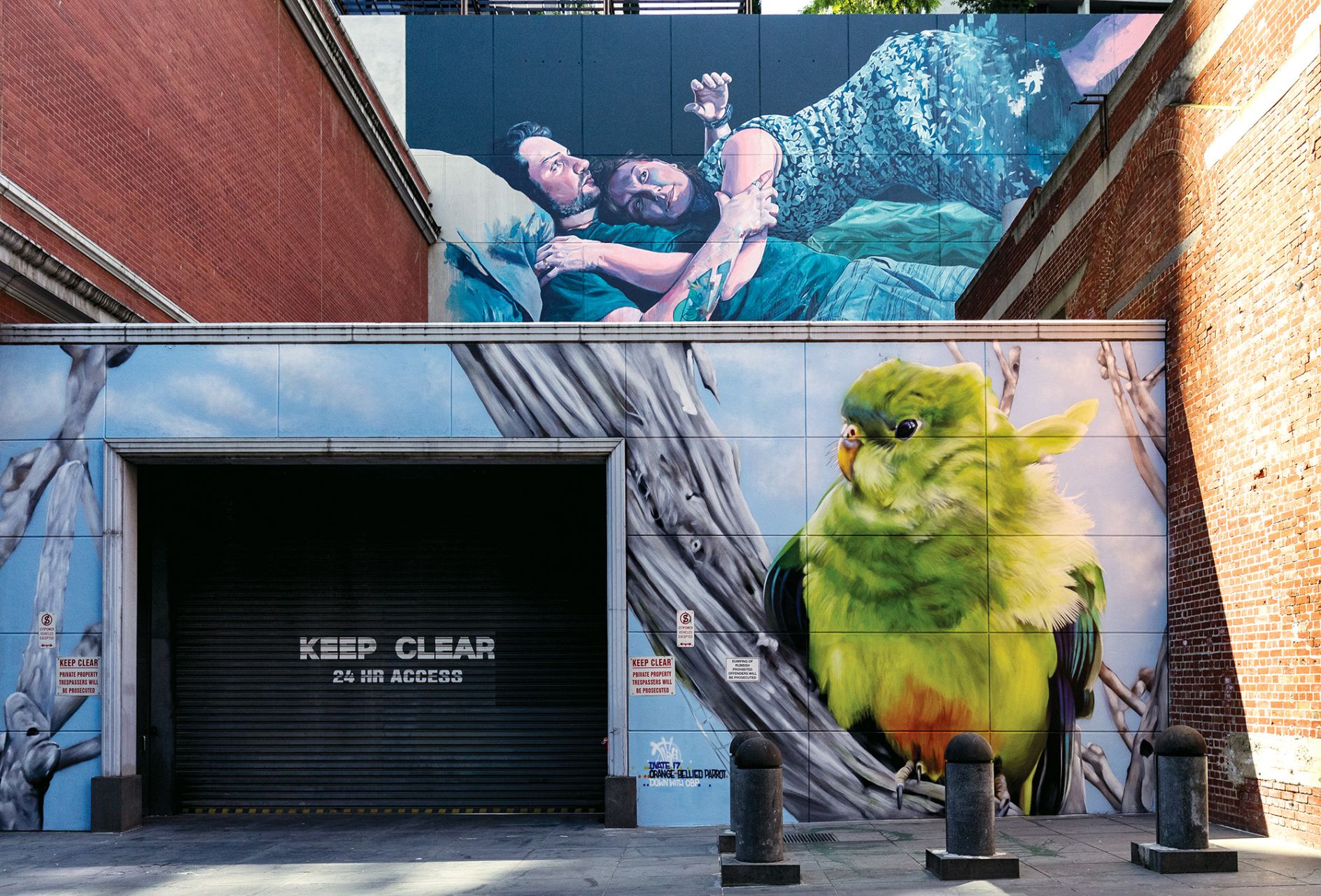 Australian artists unite to create Melbourne's first official street ...