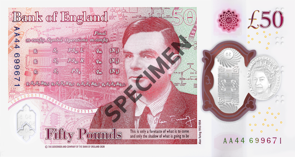 Taking a closer look at the design of the new £50 note | Creative Boom