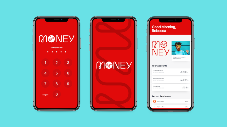 Pentagram redesigns Virgin Money as a 'playful, joyful' brand ...