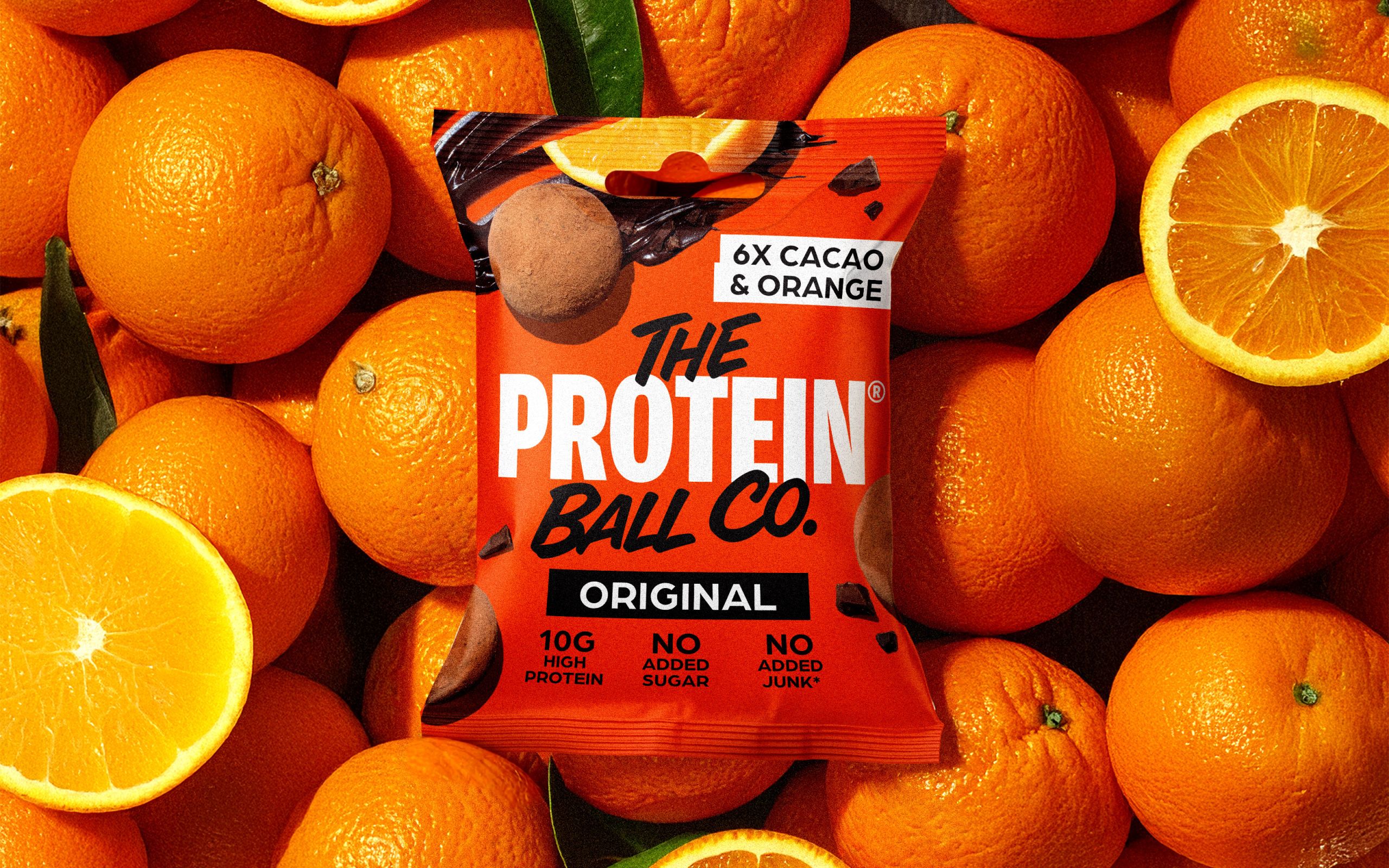 Robot Food rebrands The Protein Ball Co. with an unruly, 'Ballsy by ...