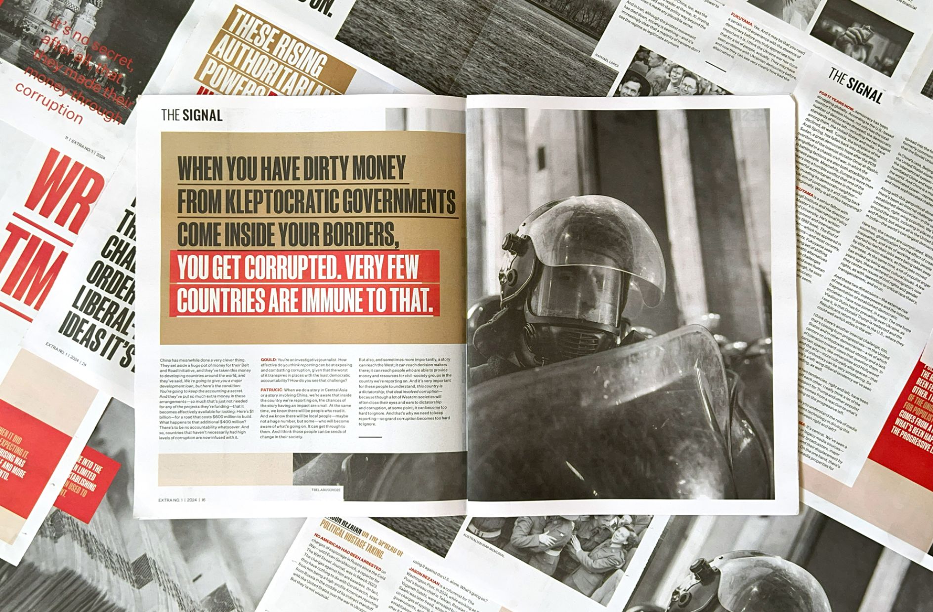 New current affairs publication The Signal incorporates Russian ...