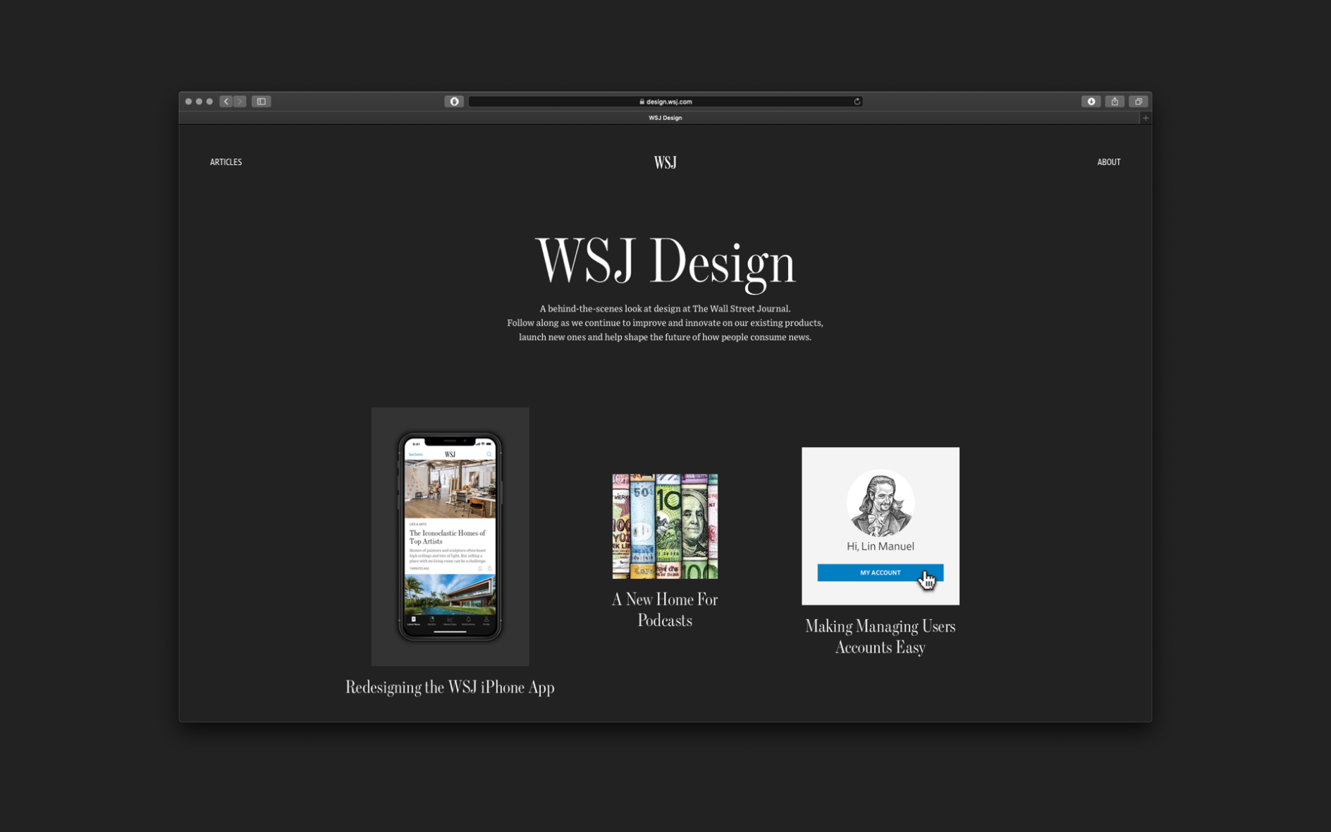 Che Douglas on design at the Wall Street Journal, why readers come ...