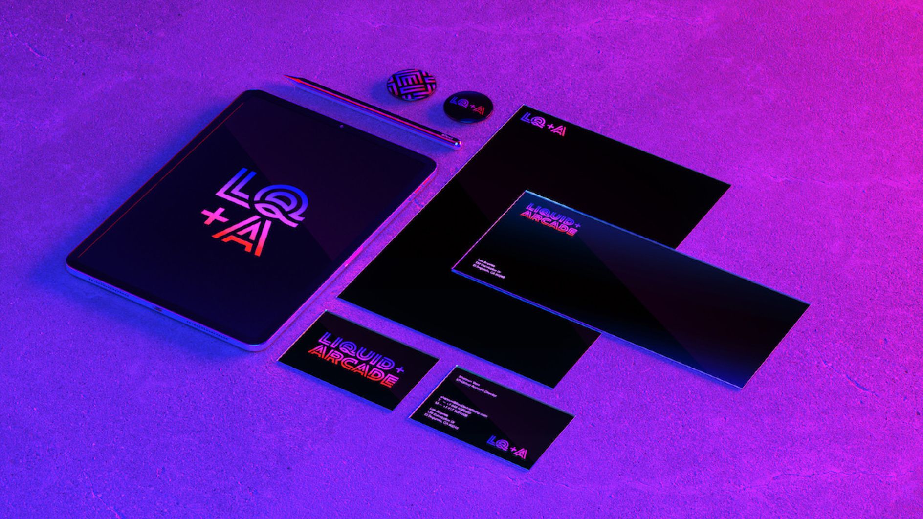 Ad agency Liquid+Arcade's new branding was inspired by retro gaming ...