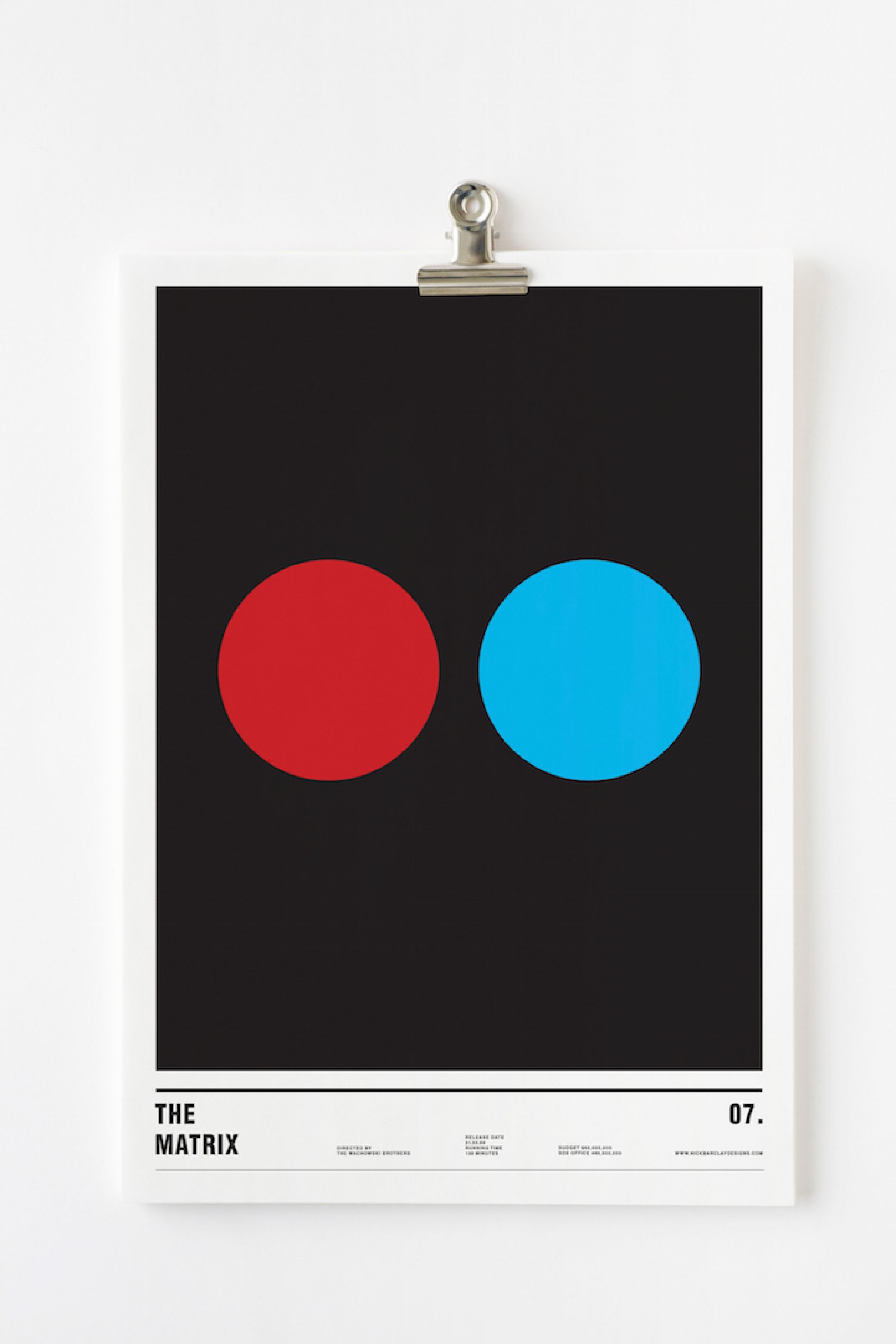 Designer creates minimalist posters of famous movies using only circles ...