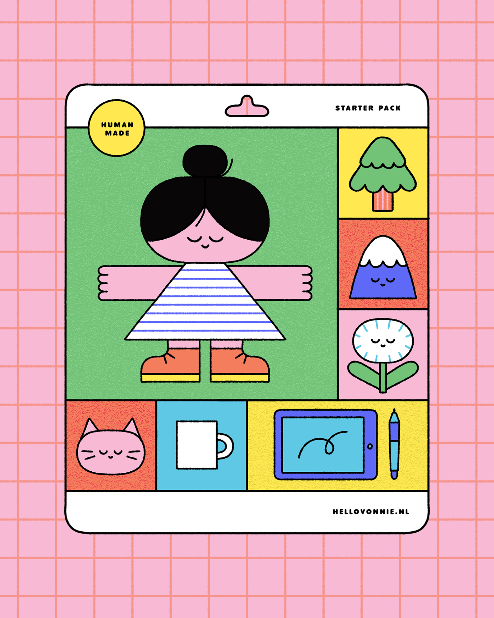 Illustrators launch fightback against AI dolls with #StarterPackNoAI trend | Creative Boom