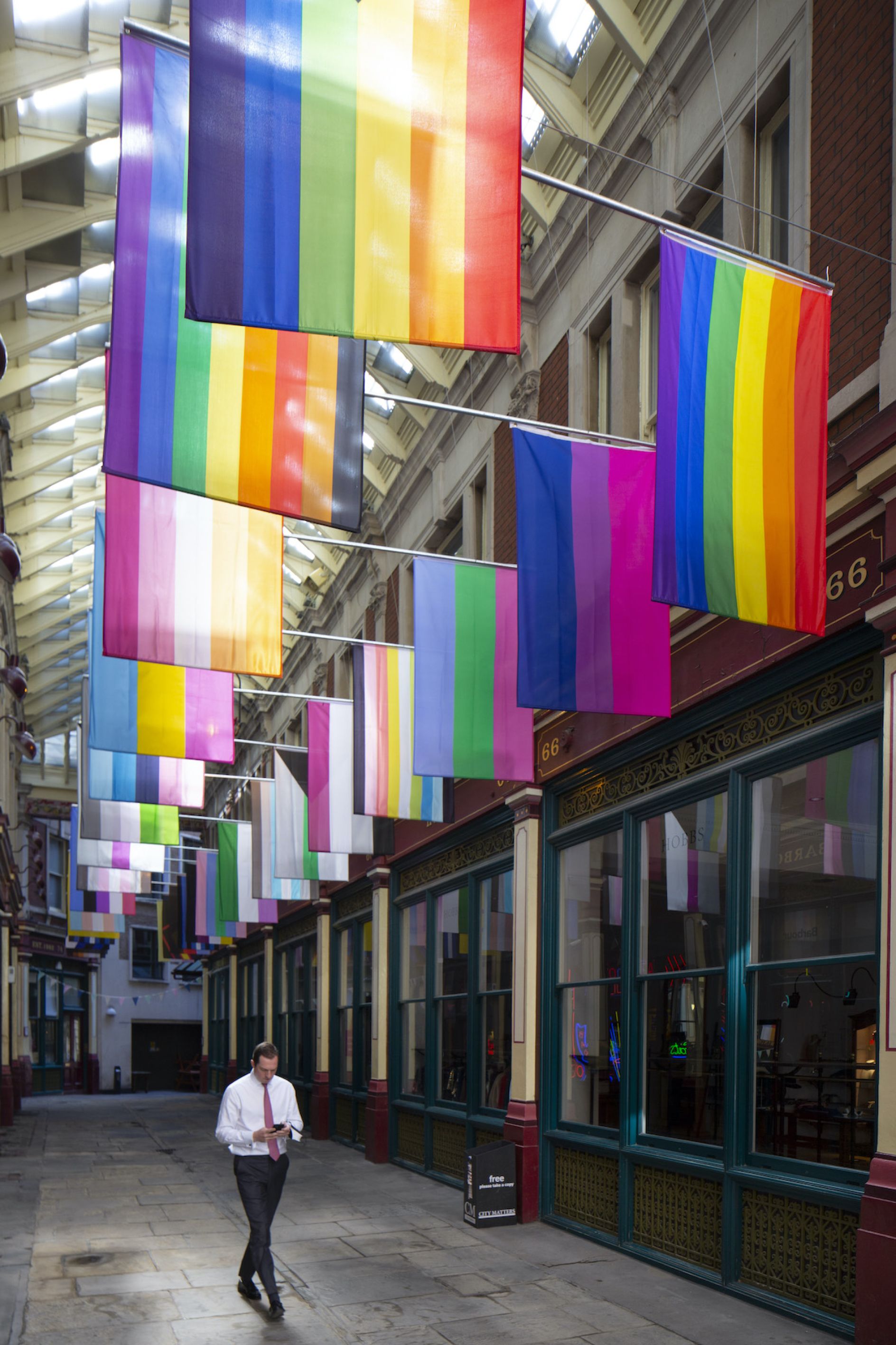 Sculpture in the City's tenth edition features a history of LGBT+ flags ...