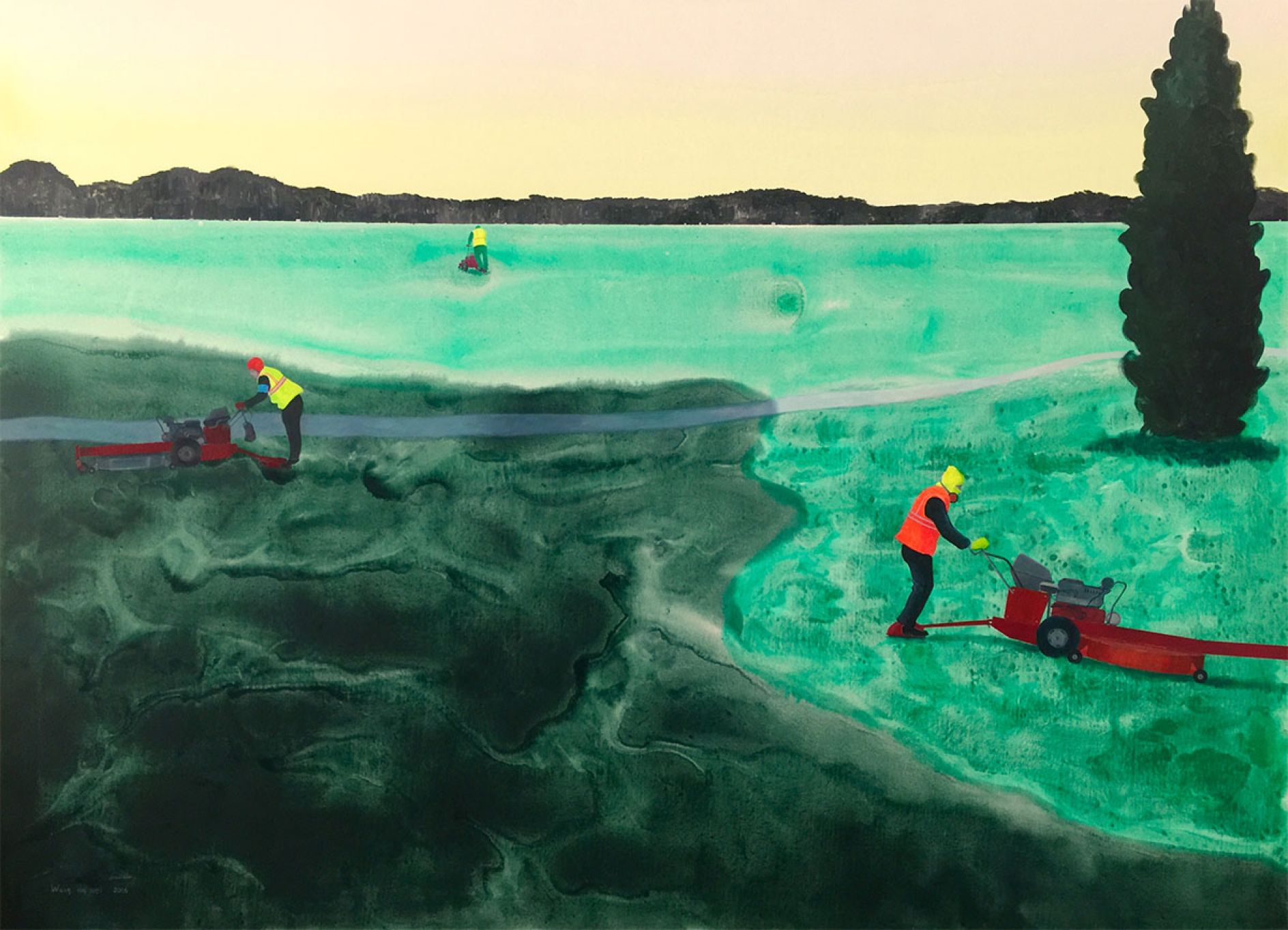 Brooklyn-based artist Dawei Wang explores alienation on moving to ...