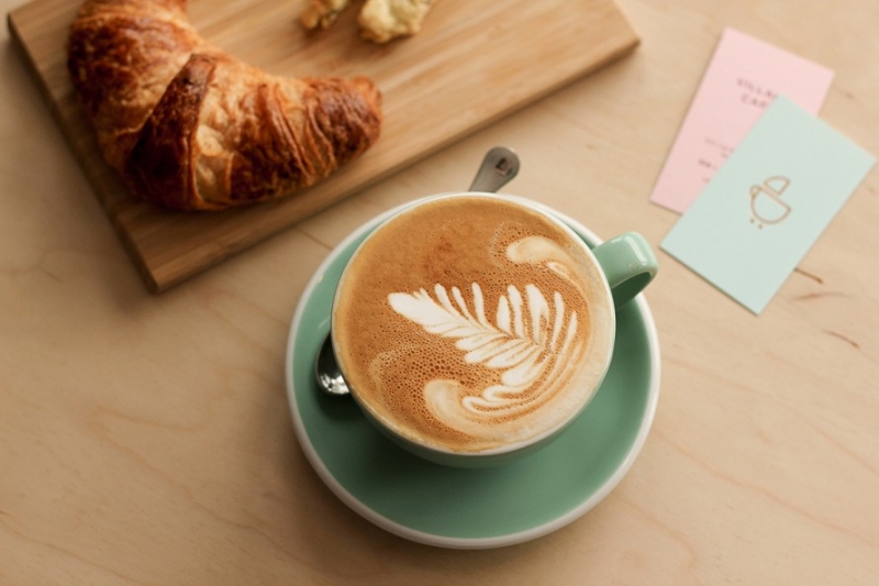 Cute and playful branding for a new baby-friendly cafe in Montreal ...