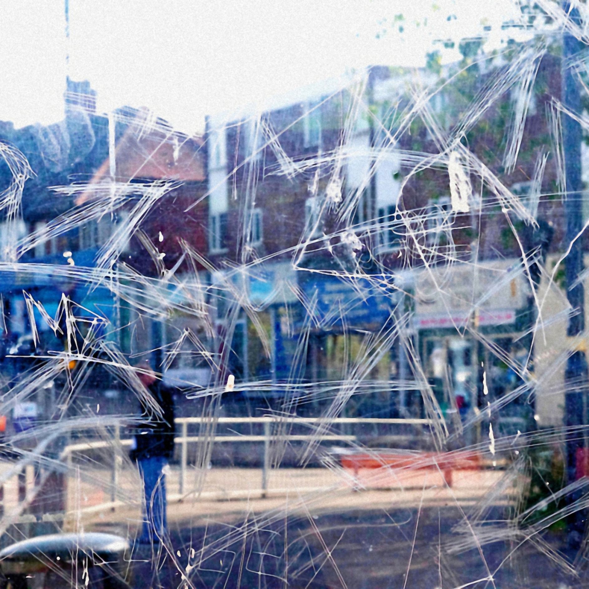Bus Stop: Unique street photography that uses graffitied bus shelters ...