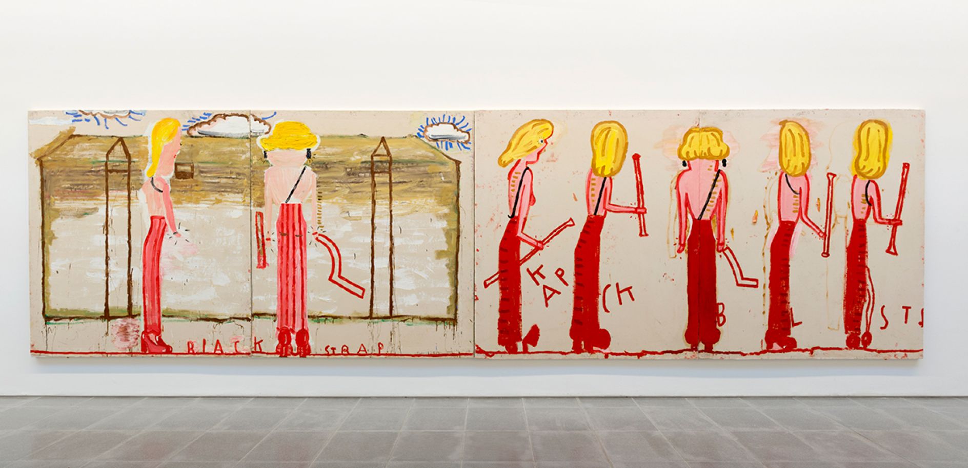 Rose Wylie: The octogenarian artist inspired by wartime memories ...