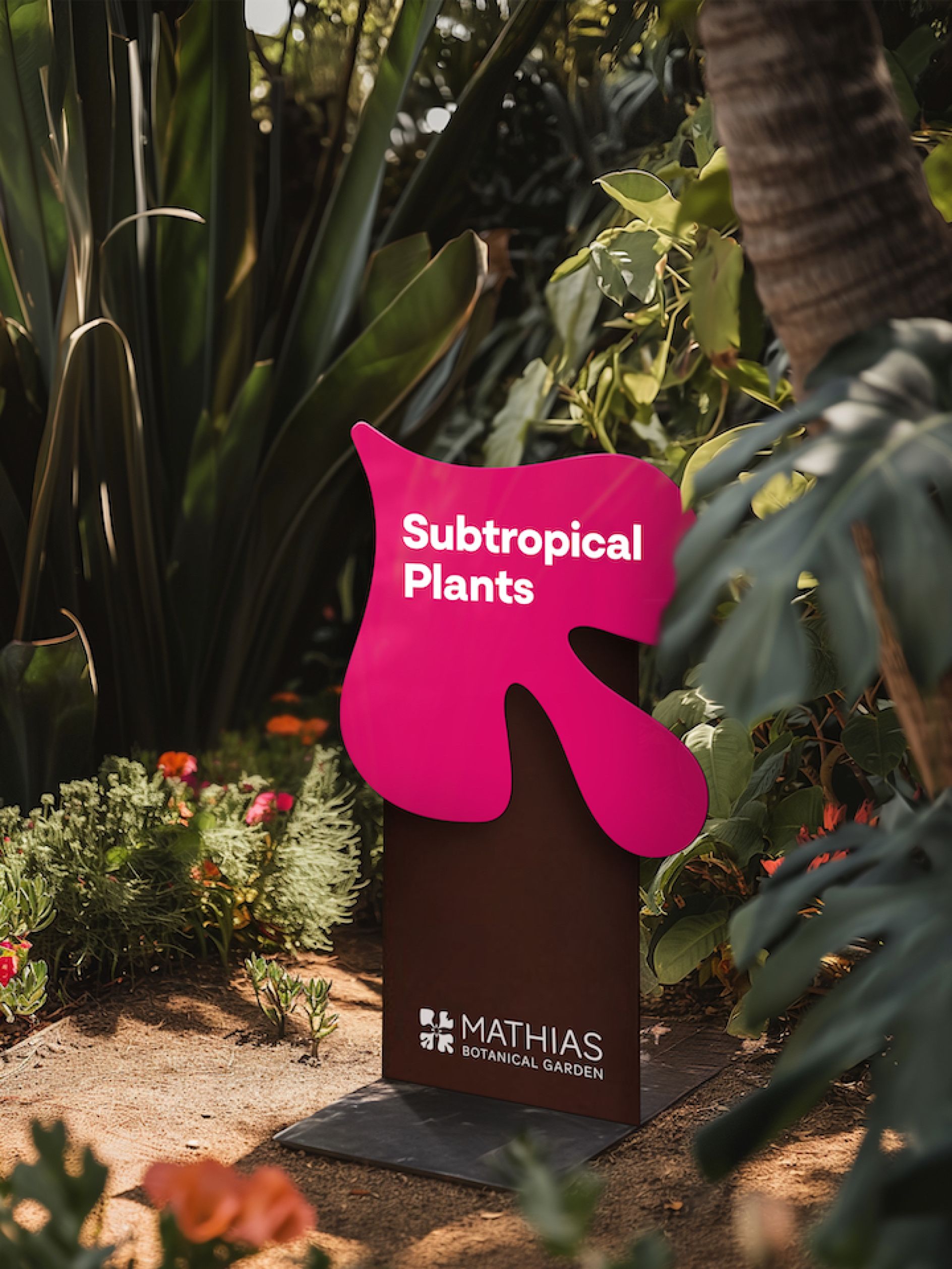 Native California flower informs UCLA Mathias Botanical Garden identity ...