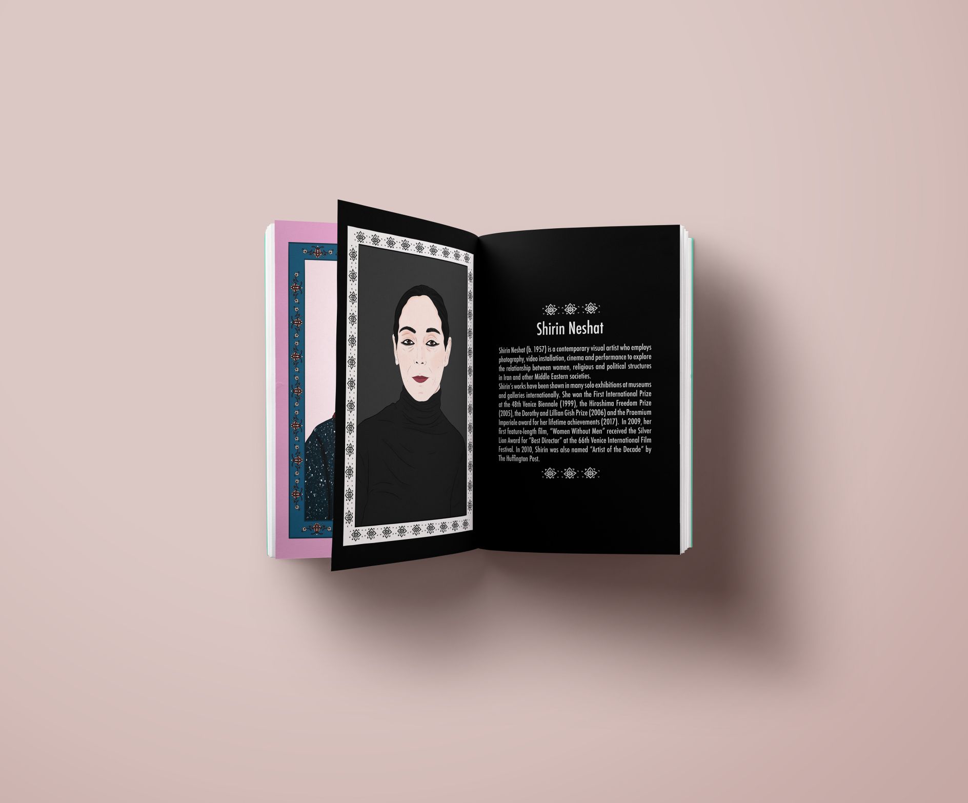 50 Inspiring Iranian Women, a book beautifully illustrated by Roshi ...
