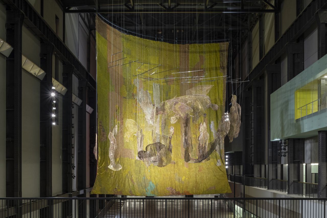 El Anatsui's Turbine Hall hangings turn rubbish into treasure ...