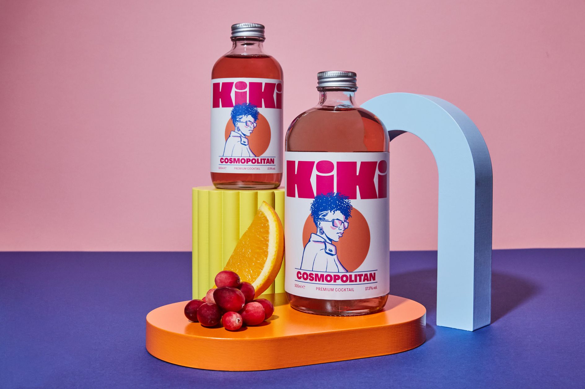 Oat Studio's bright, bouncy and fun identity for bottled cocktail brand ...