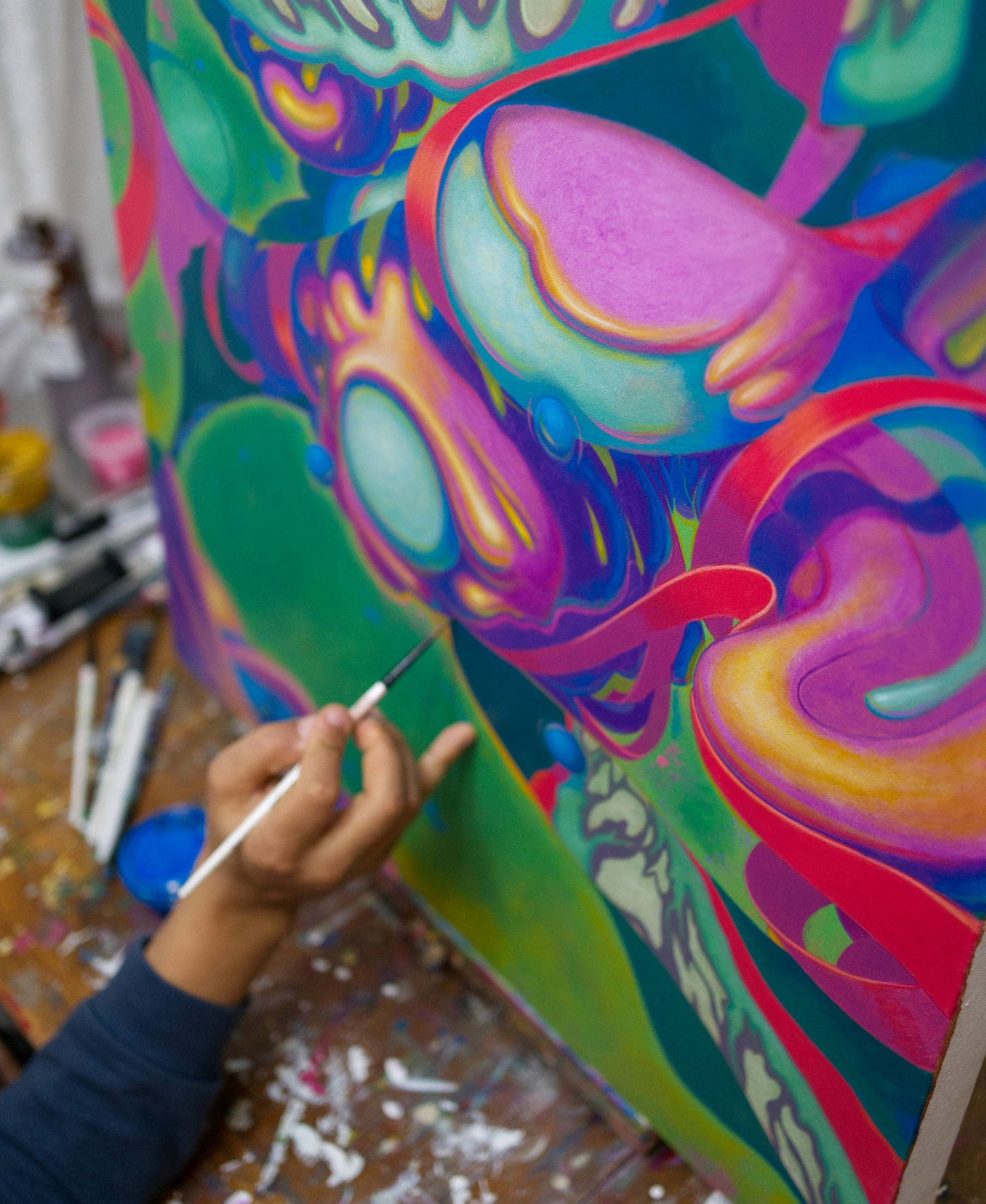 Jarvis Brookfield on his psychedelic paintings, dream-like states and ...