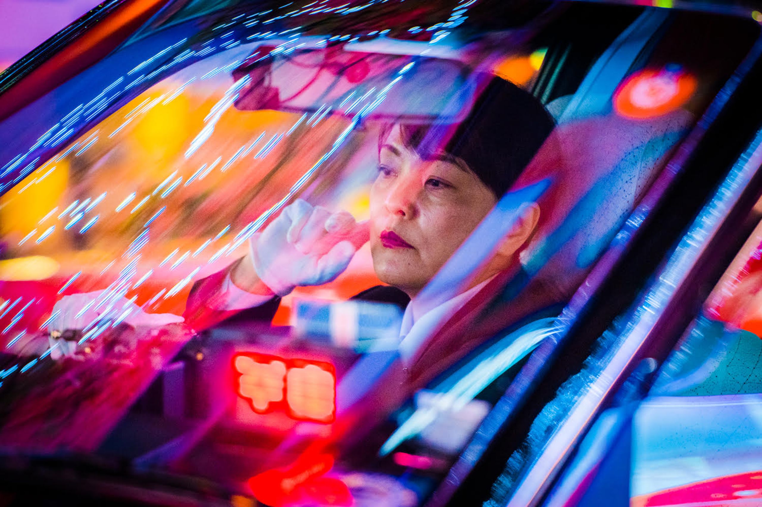 Who's Driving Tokyo? Unguarded portraits of taxi drivers and passengers ...