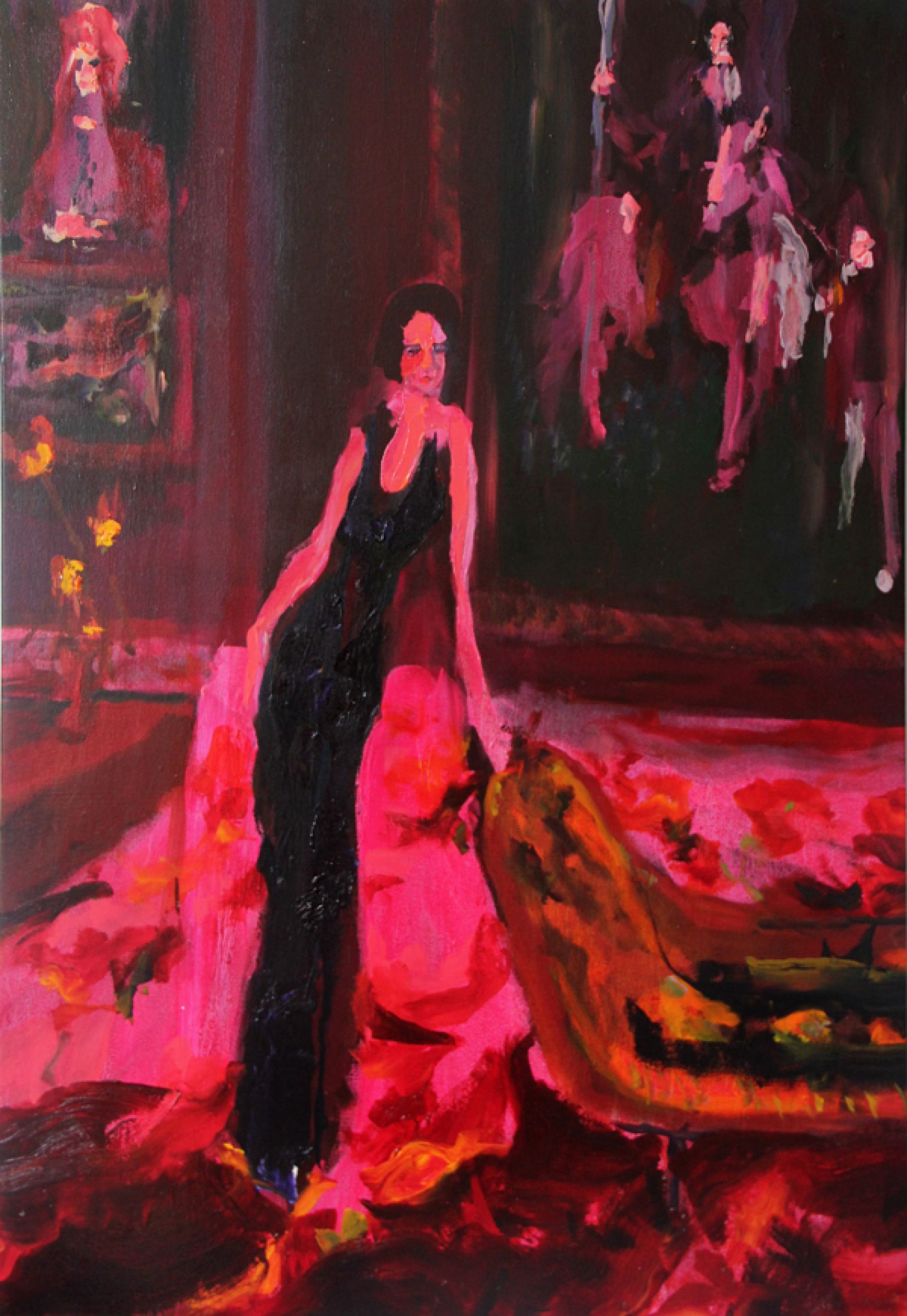 Deliciously naughty & voyeuristic paintings of imagined posh neighbours ...