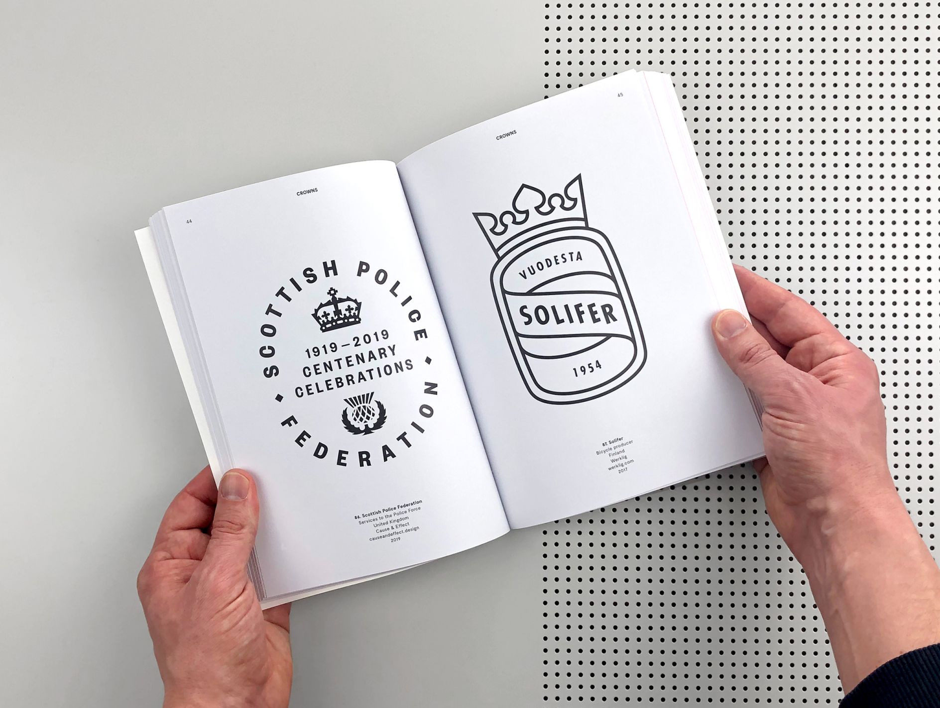 Counter-Print's latest Modern Heraldry is a book featuring seals ...