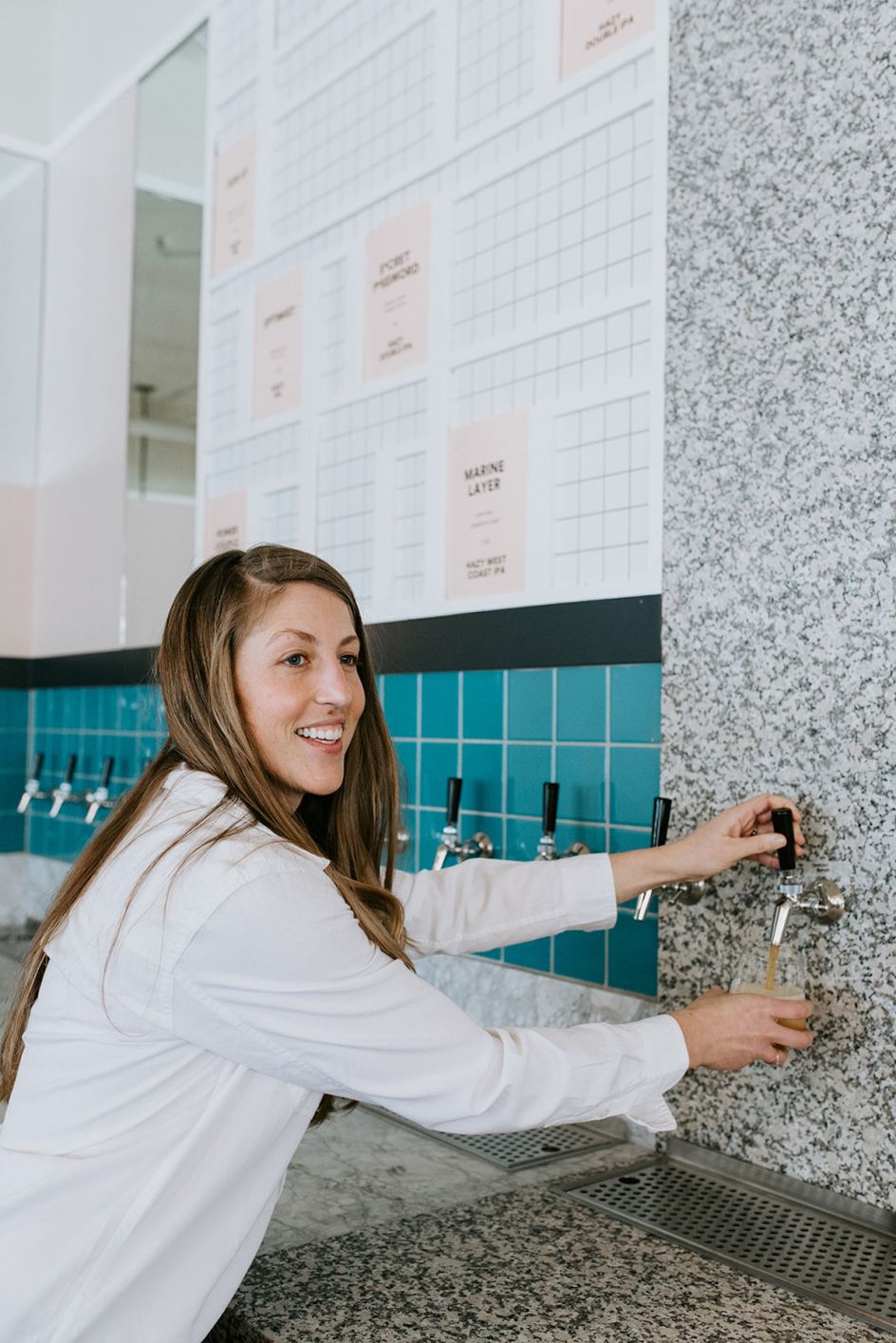 Love & War creates taproom graphics for women-owned Brooklyn-based ...