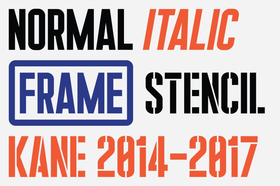 A versatile typeface inspired by Orson Welles' Citizen Kane | Creative Boom