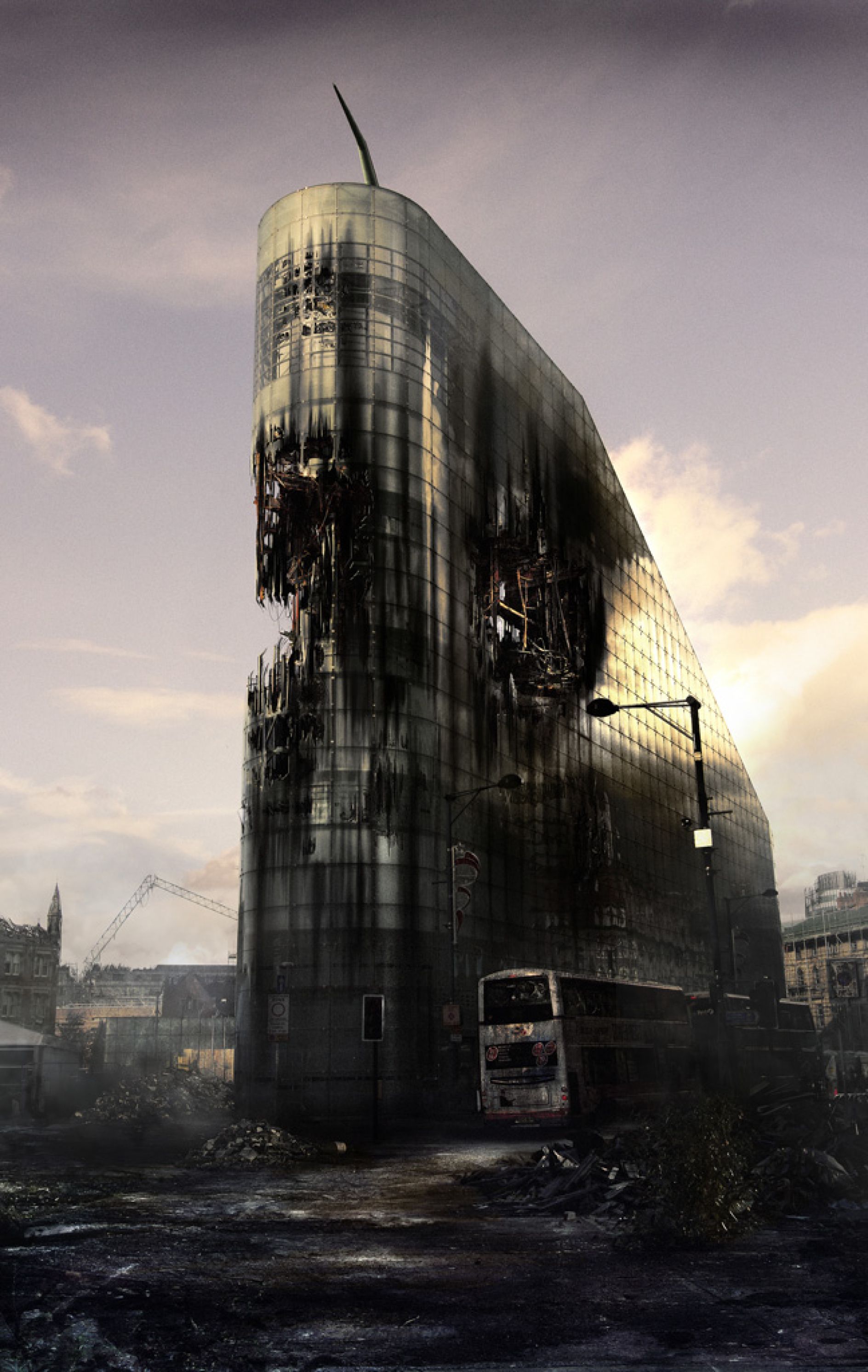 How the apocalypse would look in Manchester & London | Creative Boom