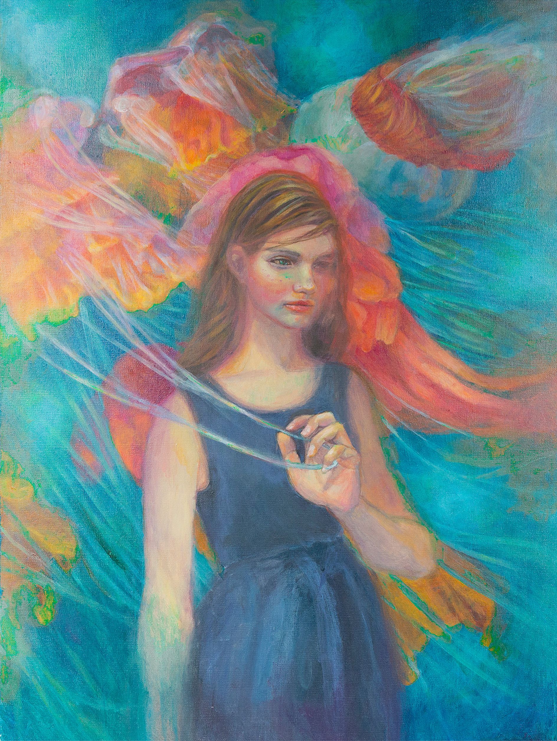 Dreamlike drawings explore the fragility of life and the human ...