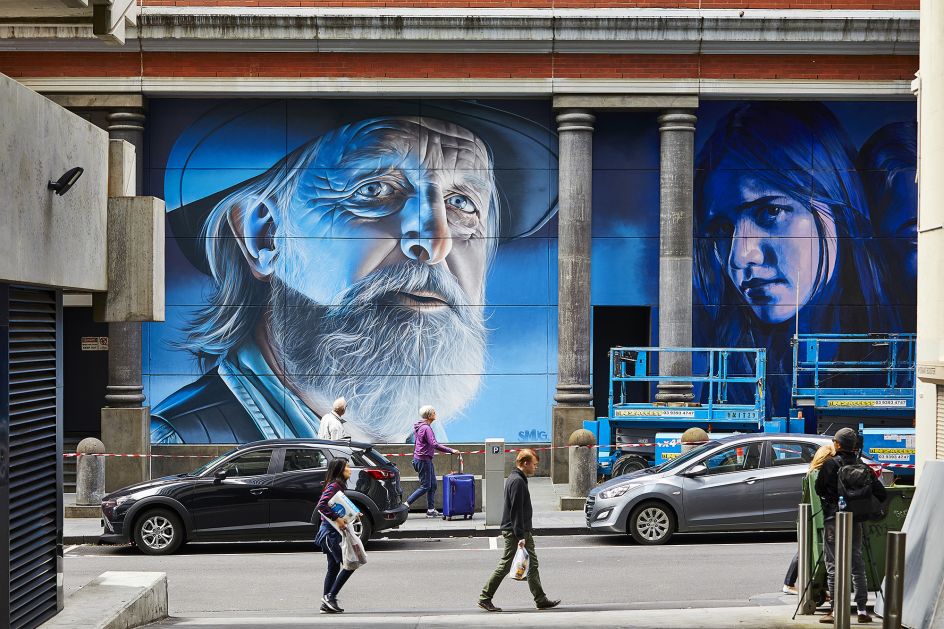 Australian artists unite to create Melbourne's first official street ...