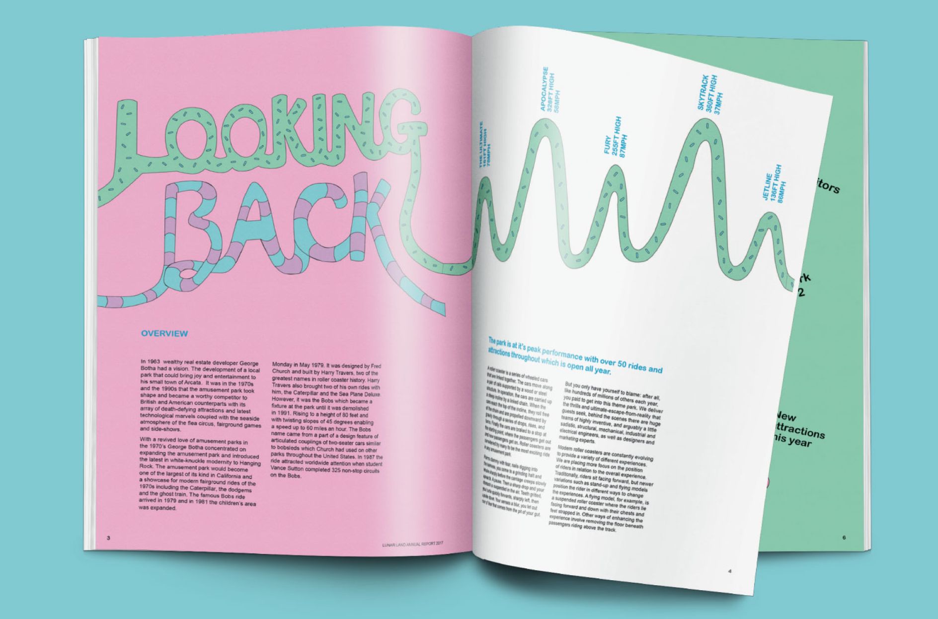 18 'non-boring' corporate reports designed by graphic design students ...