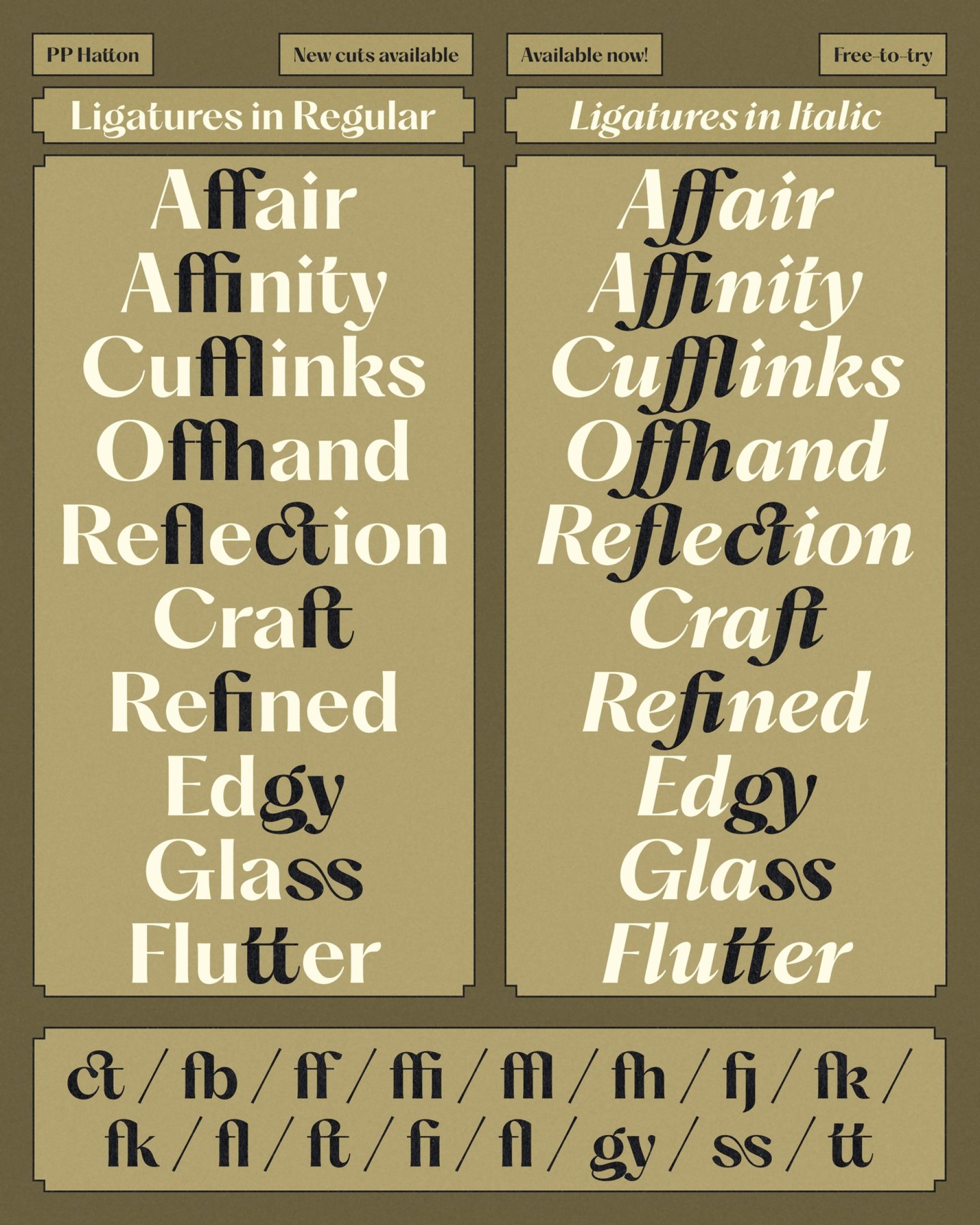 50 fonts that will be popular with designers in 2025 | Creative Boom