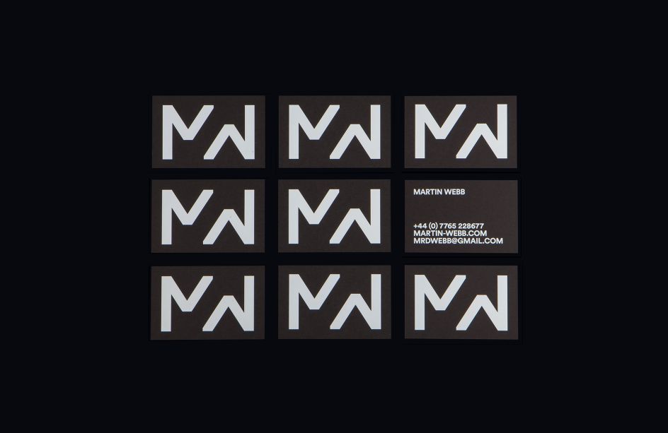 M Power: logo and branding for filmmaker Martin Webb by All Works Co ...