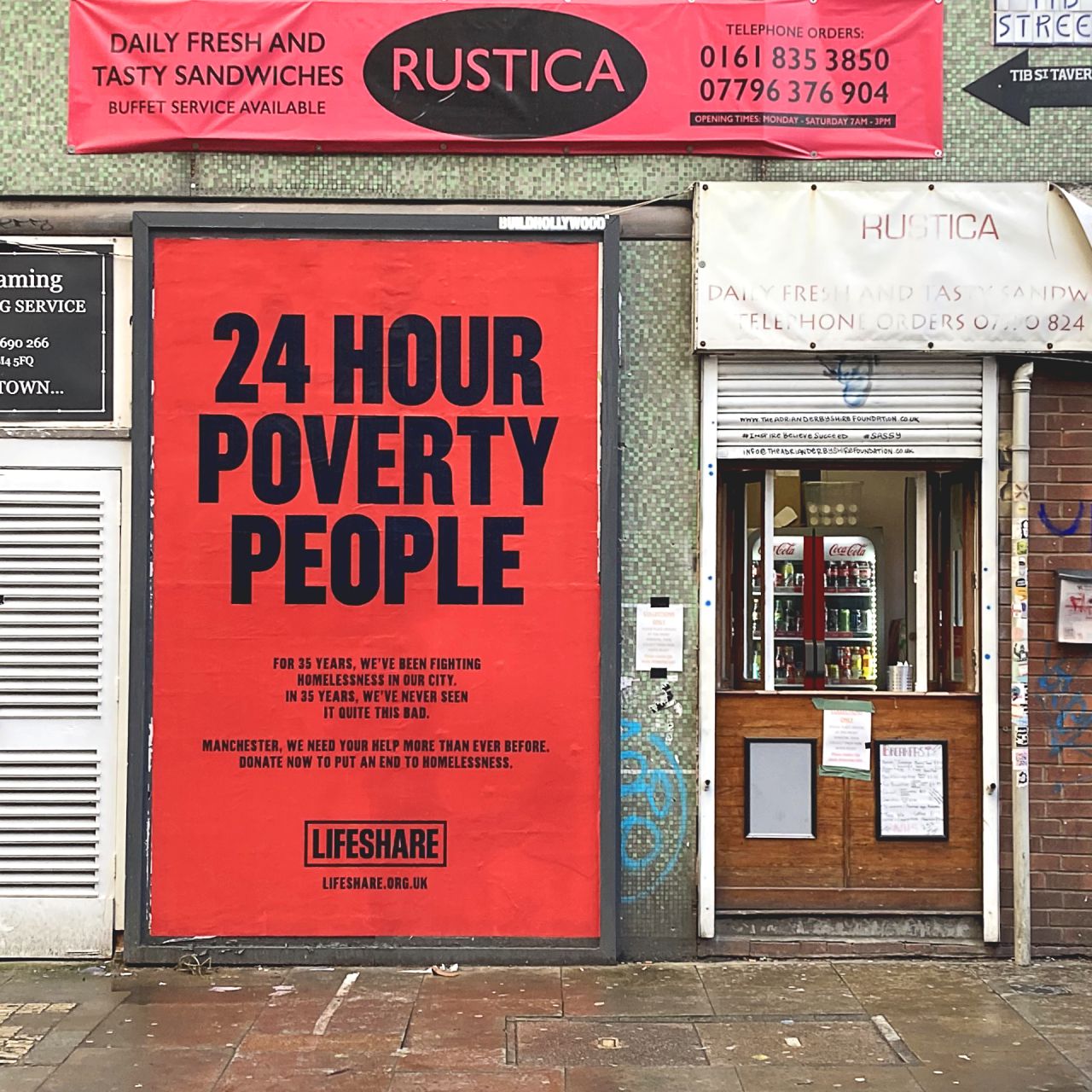 Mikesian turns Manchester pride upside down in its 'brutal' billboard ...