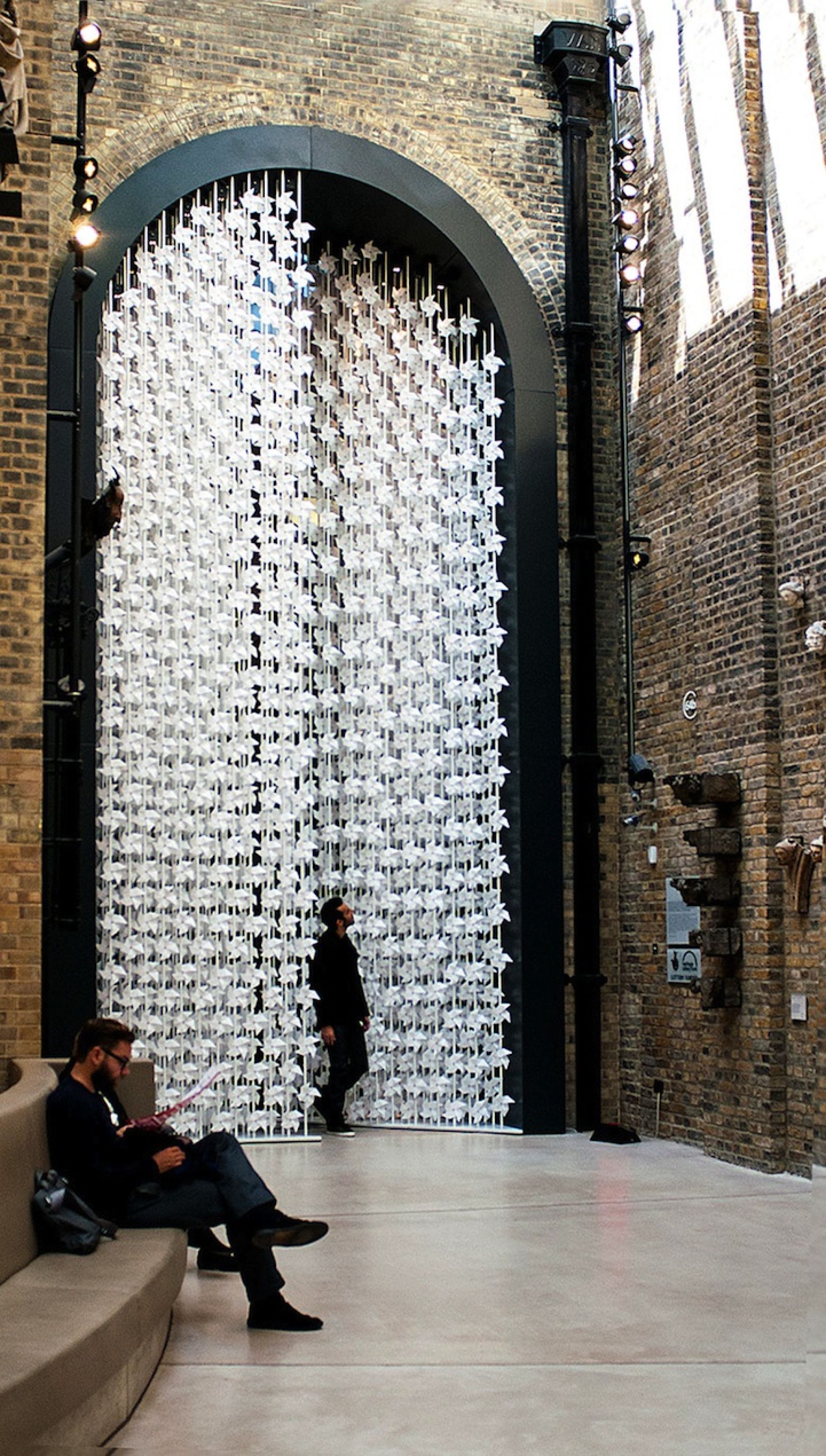 The Wind Portal blows up 5,000 windmills at London Design Festival ...