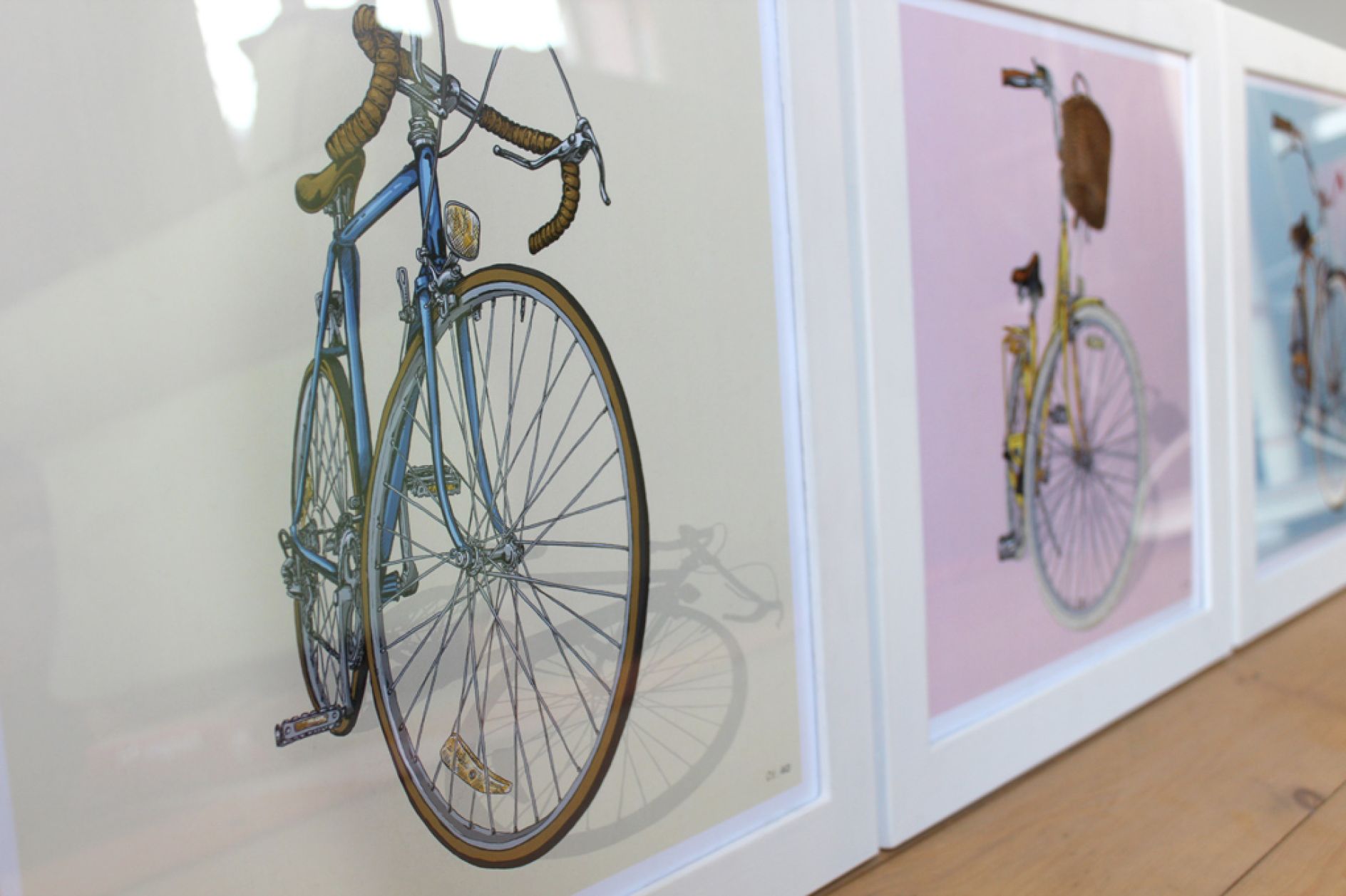 Beautiful bicycle prints pay homage to our love of cycling | Creative Boom