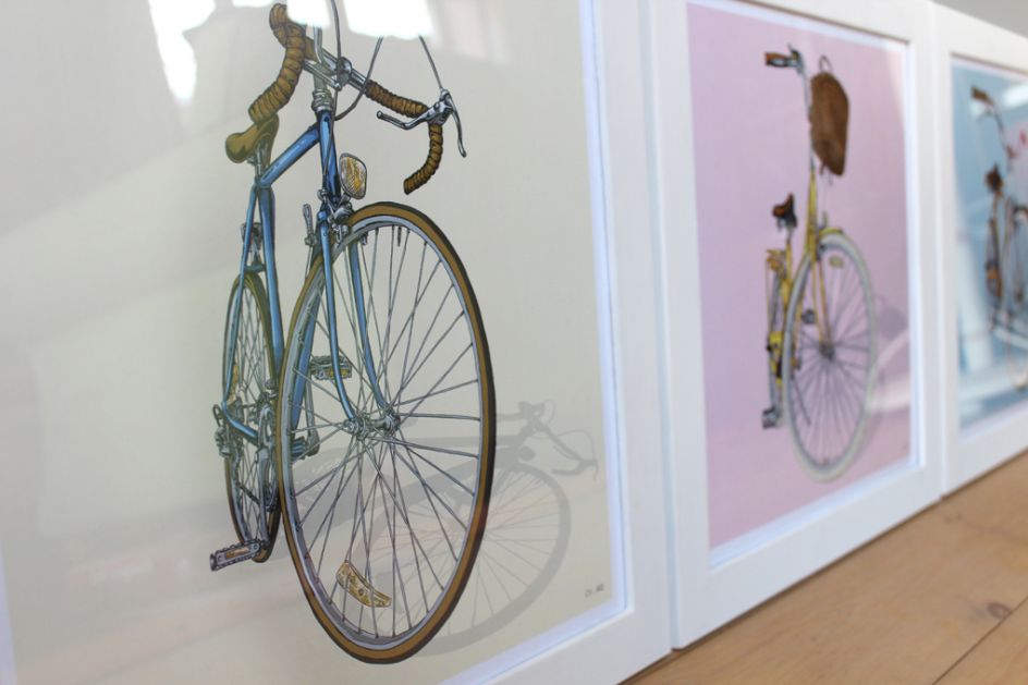 Beautiful bicycle prints pay homage to our love of cycling | Creative Boom