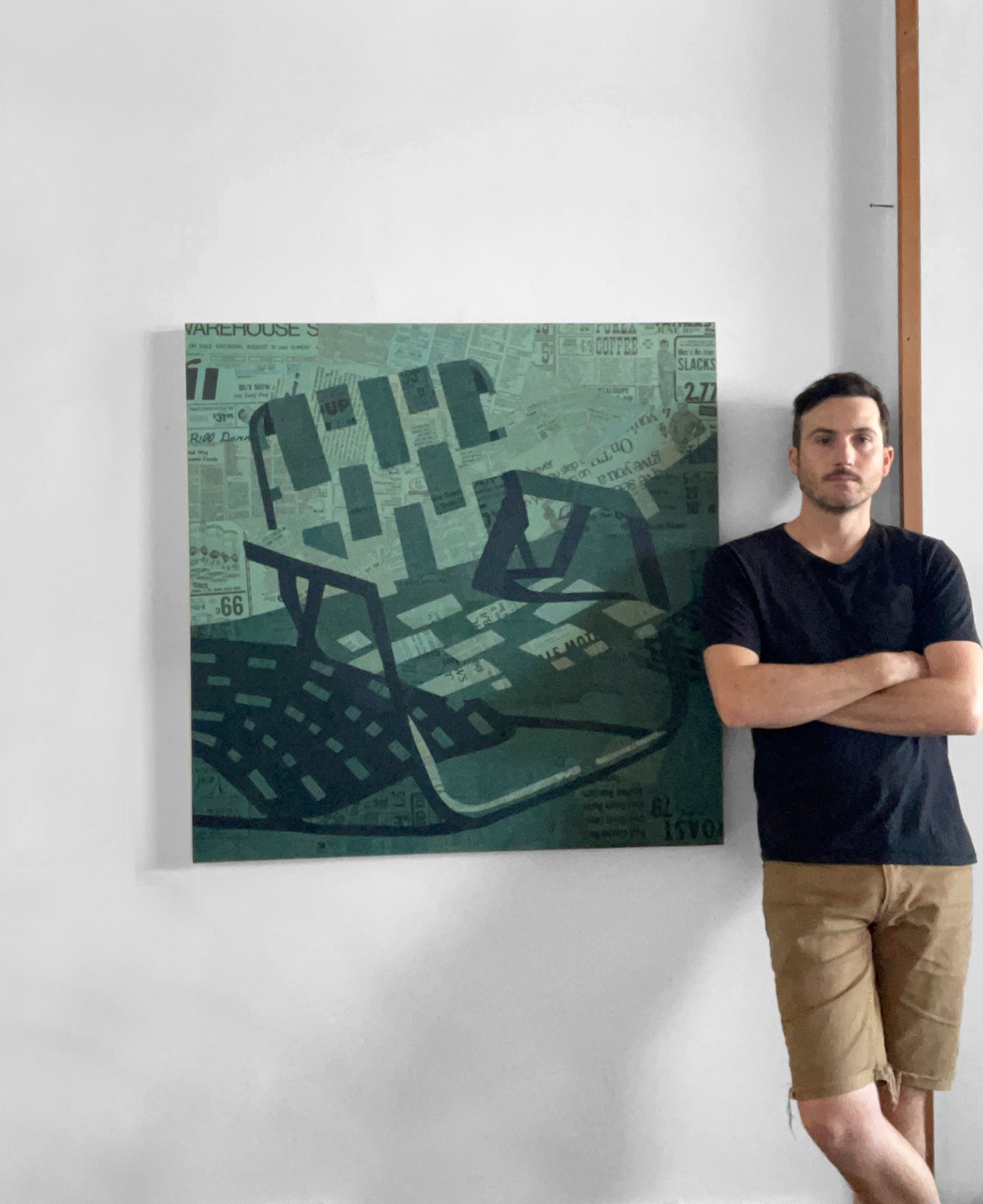 Patrick Nelson's breathtaking collages bring a graphic design ...