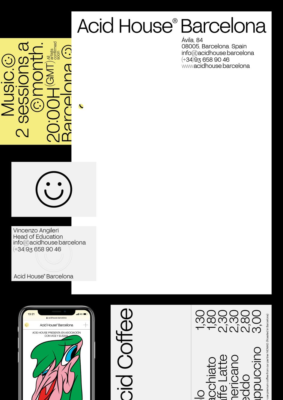 Acid Grotesk: Folch's 'fluid and energetic' smiley typeface for Acid ...