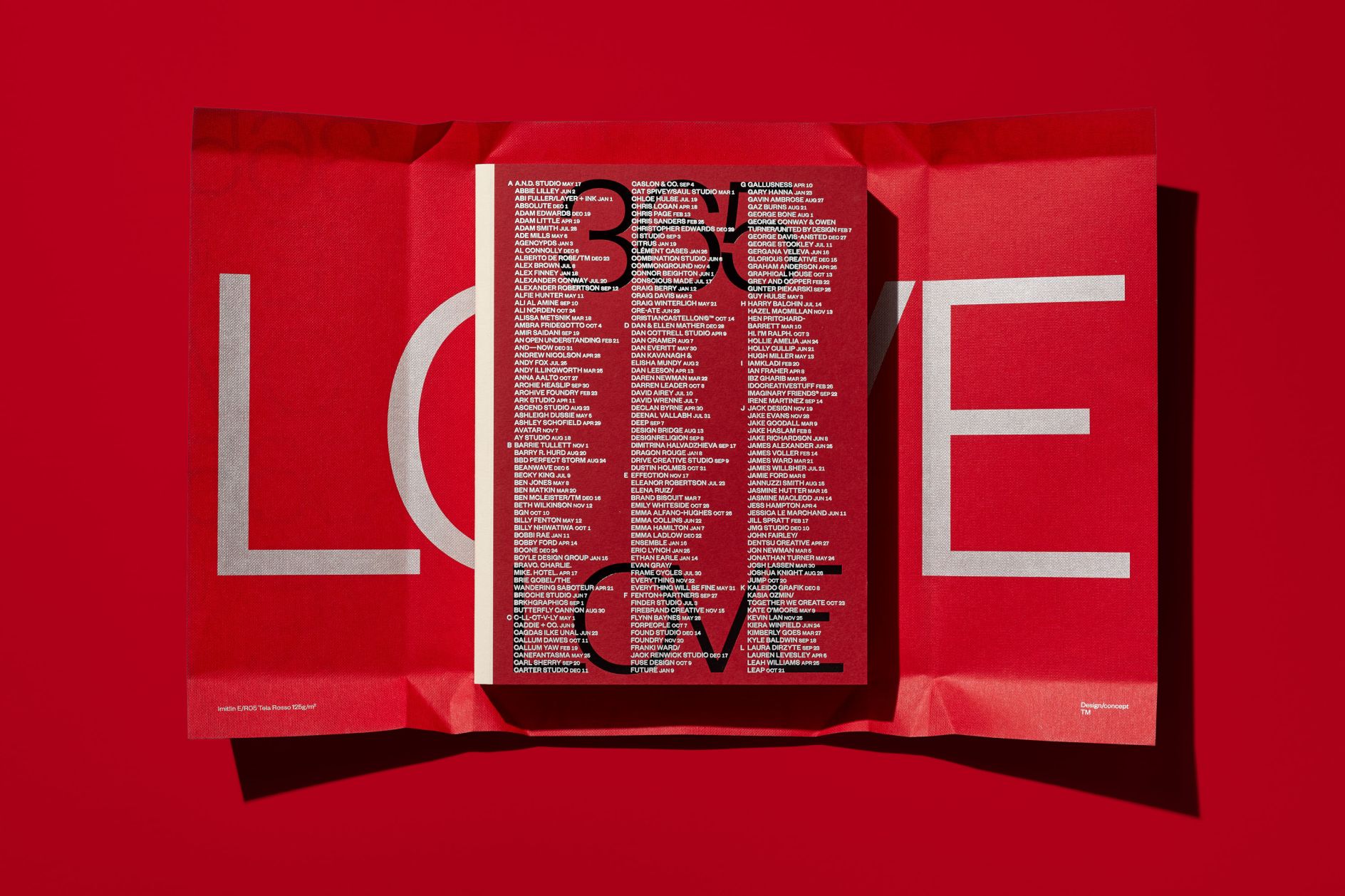 A new calendar by Fedrigoni celebrates 365 creative takes on the theme ...