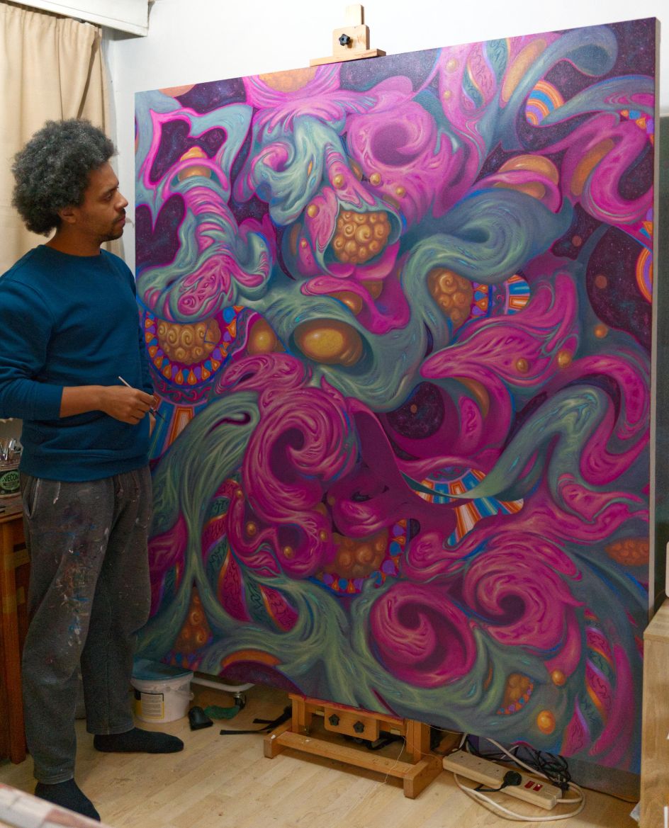 Artist Jarvis Brookfield explores the inner landscape of the mind in ...