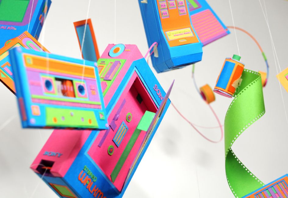 Handcrafted paper installations that burst with colour and insanely ...