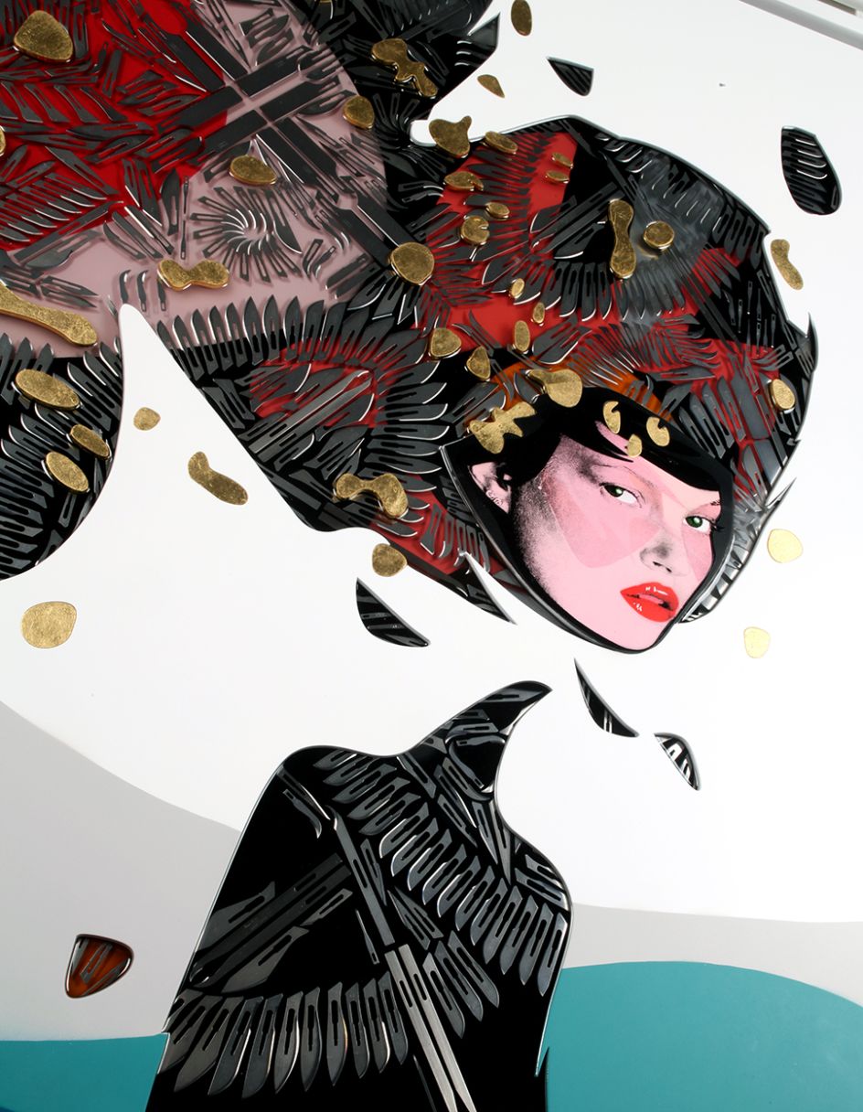 The Butterfly Effect: Miss Bugs versus Damien Hirst takes off for landmark show | Creative Boom