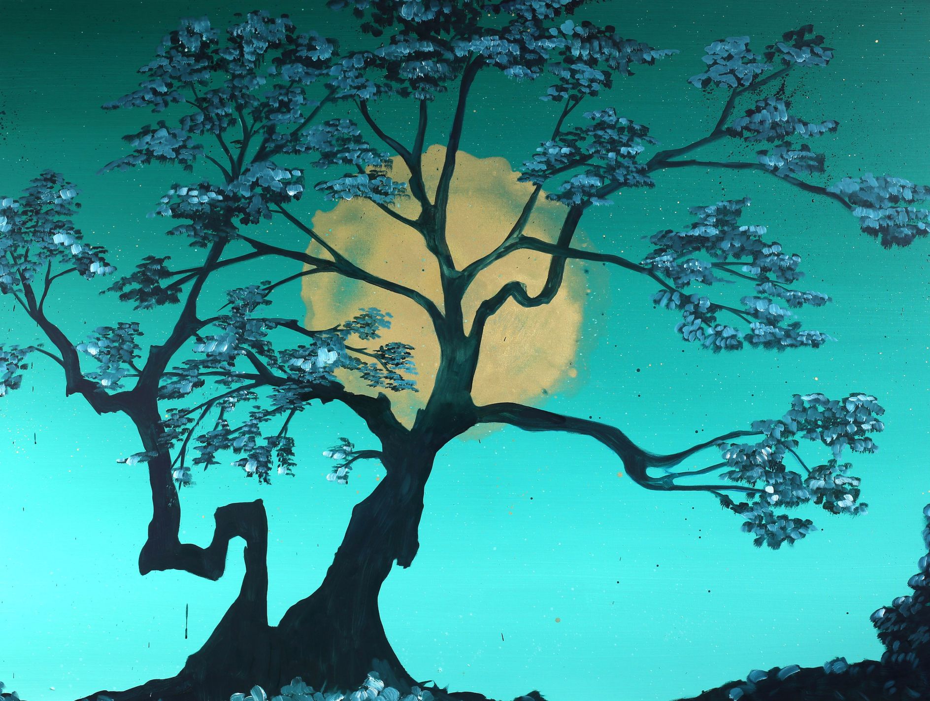 Paintings by Jane Rainey inspired by the ocean and traditional Japanese ...