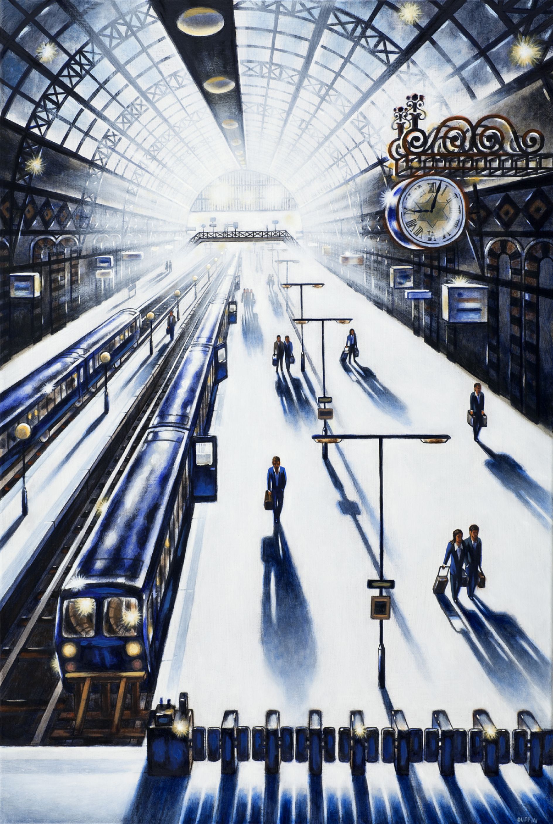 John Duffin's evocative oil paintings inspired by the dramatic tones ...