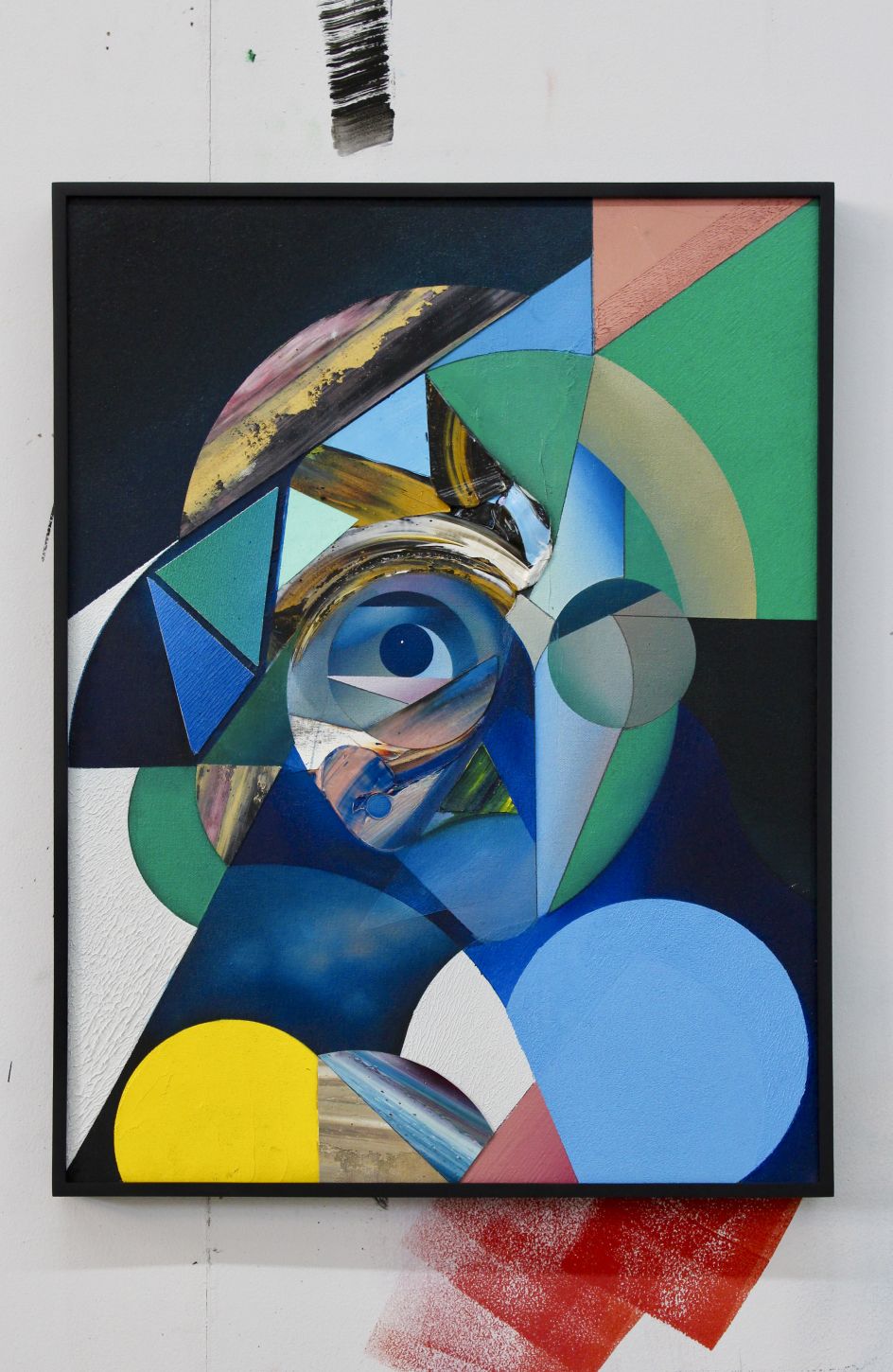 Ryan Hewett's vibrant and abstract oil paintings force us to take a ...