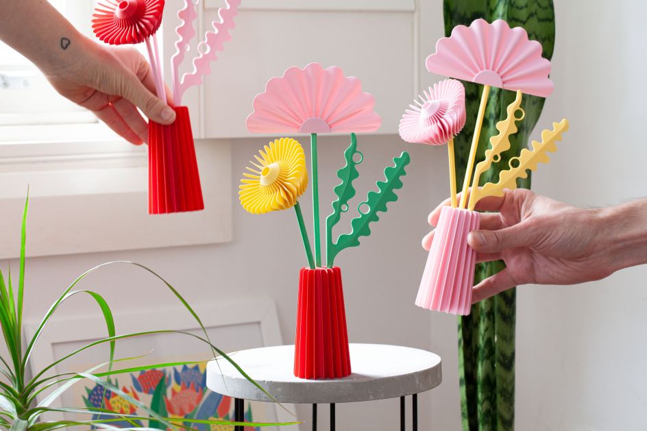 Wow Mountain's joyful 3D printed bioplastic flowers and cacti ...
