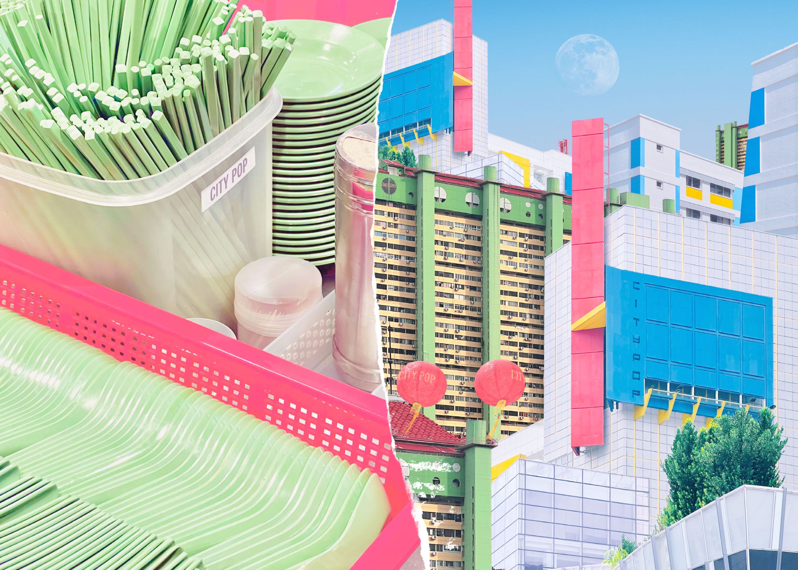 Nicolas Damiens' colourful photos capture the retro ambience of sunny ...