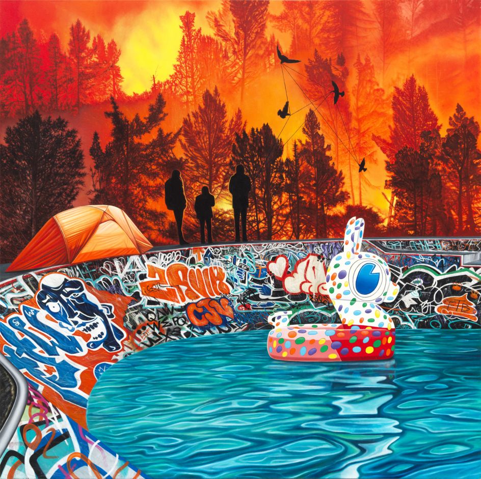 Nicole Gordon's dark and whimsical oil paintings find beauty in an ...